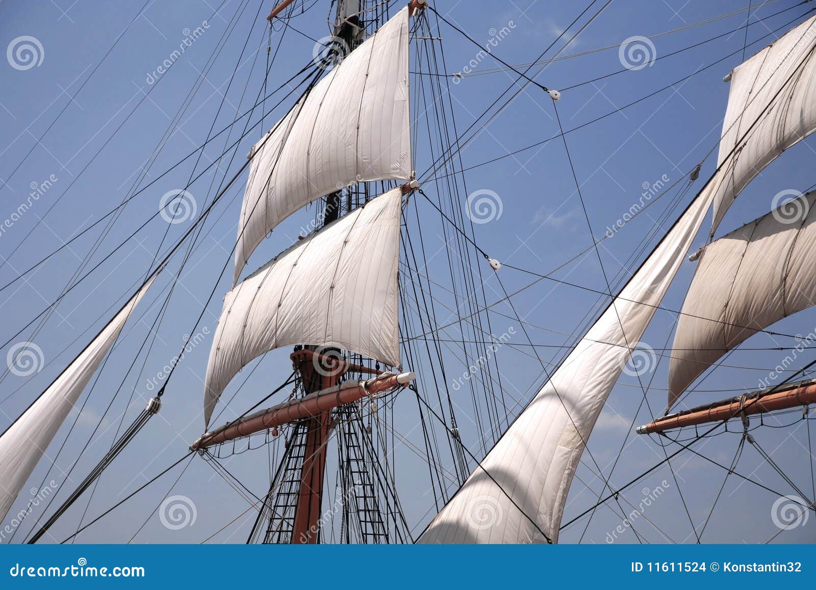 Vintage sail stock photo. Image of wave, cloud, beauty - 11611524