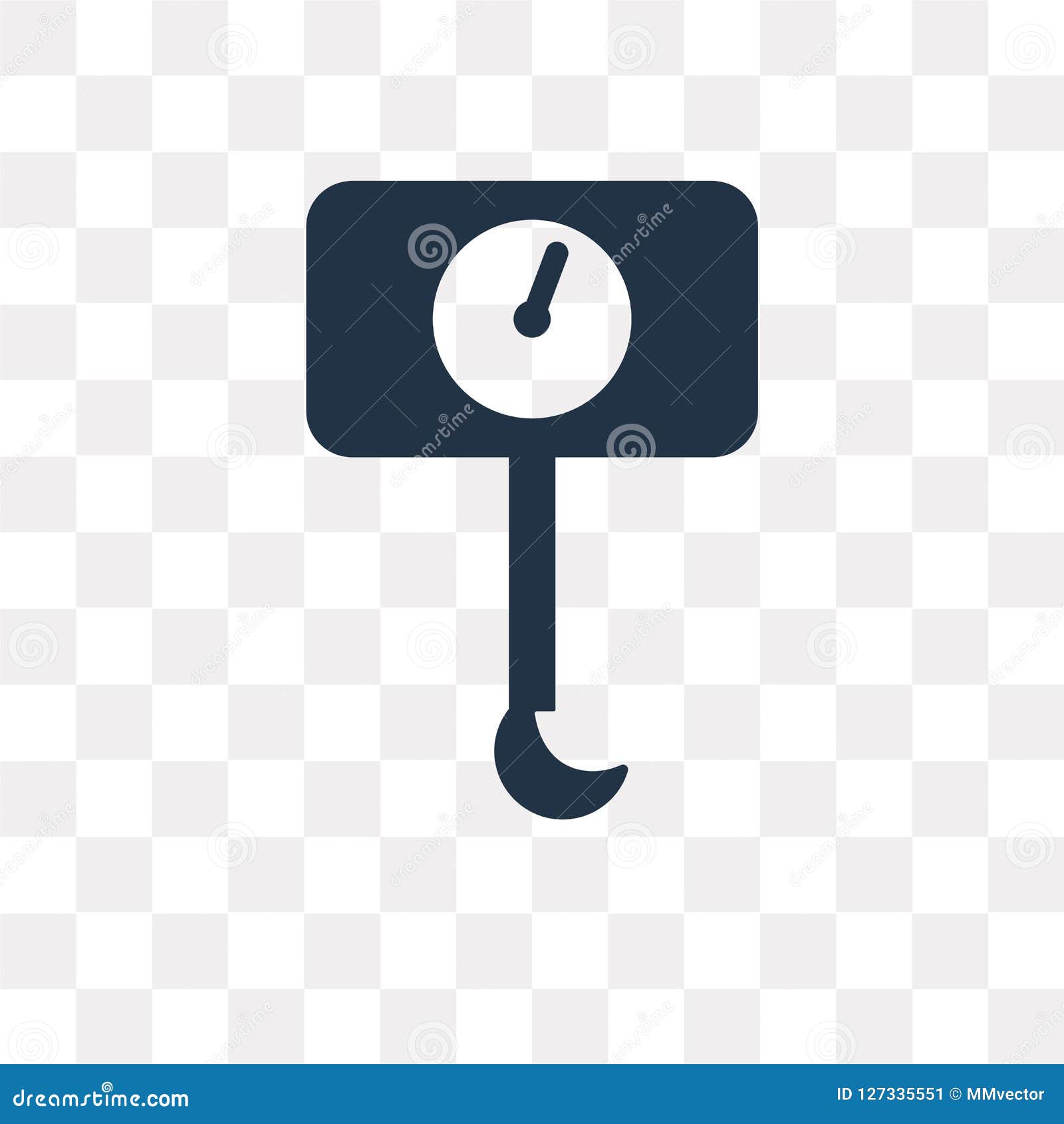 Vintage Scale Vector Icon Isolated On Transparent Background, Vi Stock ...