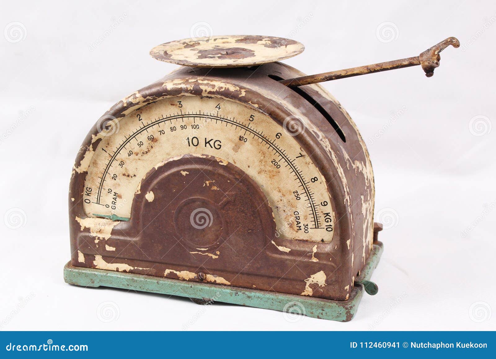 Vintage Scales Filled with Details. Stock Image - Image of housewife ...