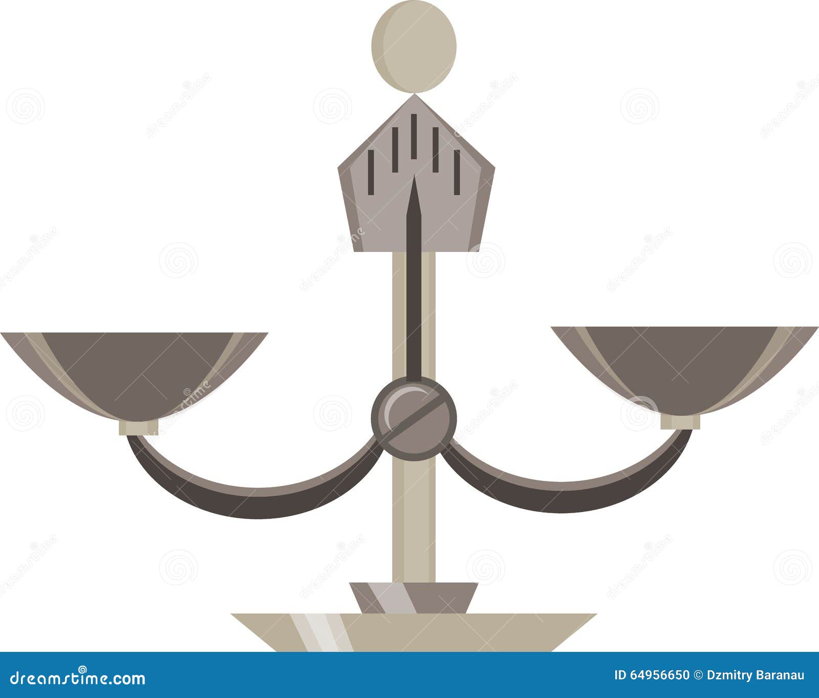 Vintage Scales Metal in Vector Stock Vector - Illustration of food ...