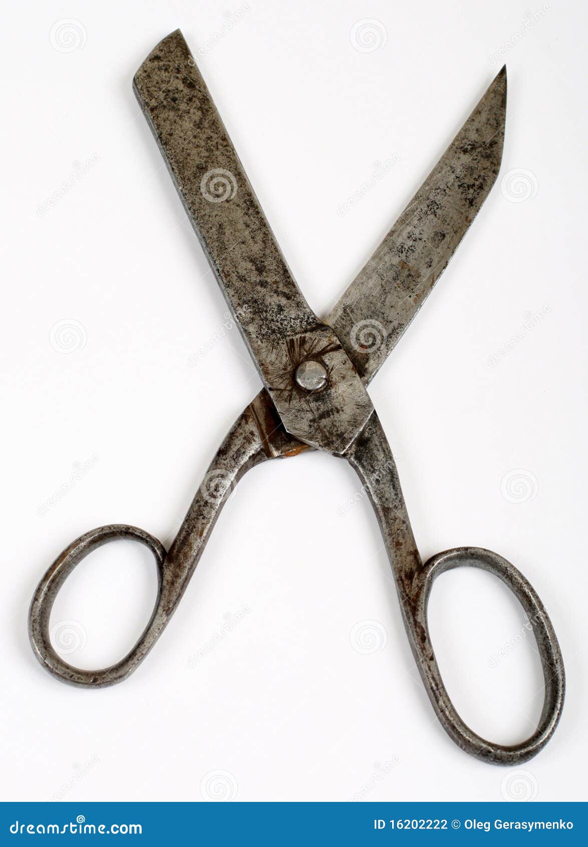 Vintage scissors stock photo. Image of steel, weathered - 16202222