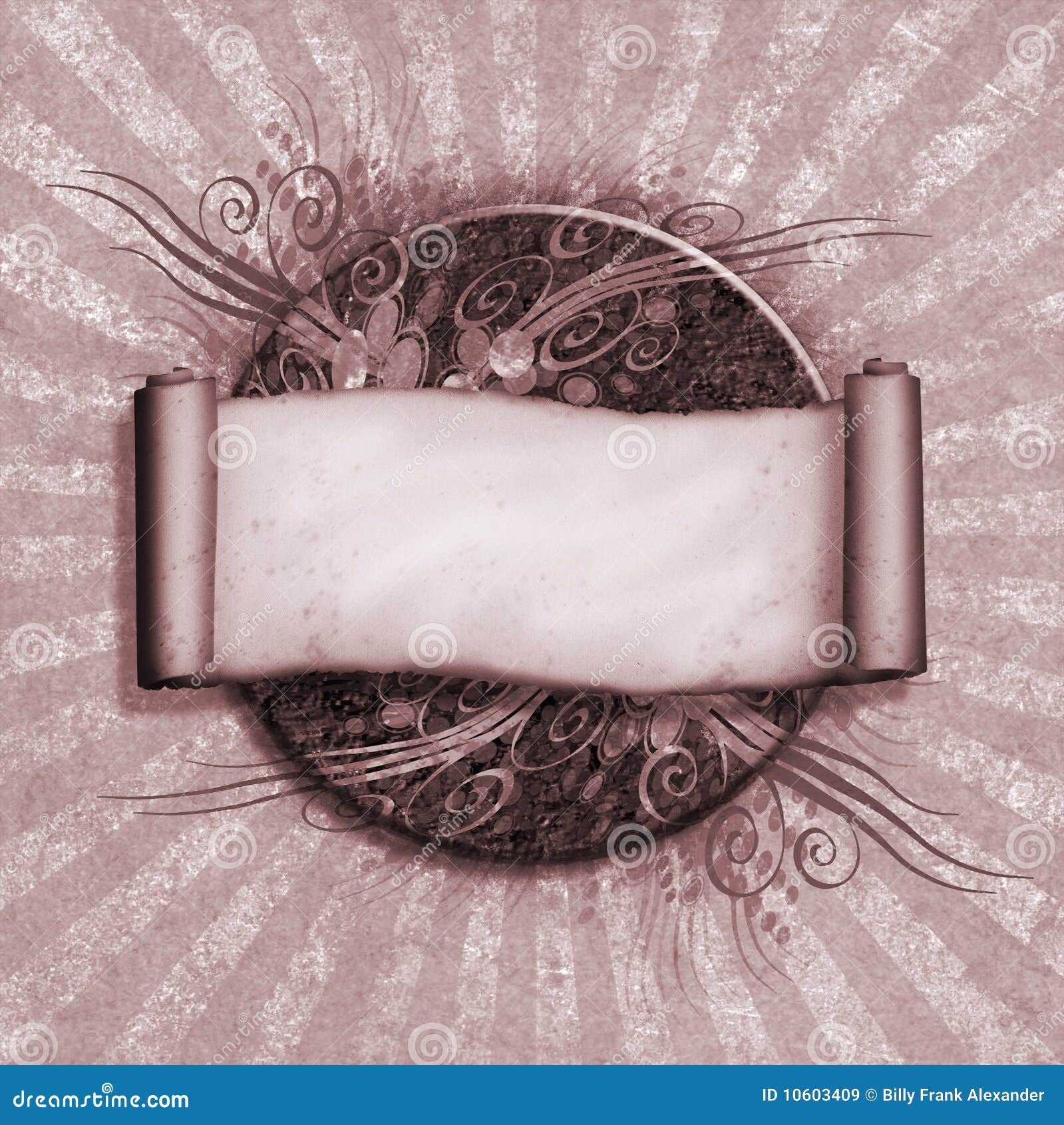 Vintage Scroll Royalty Free Stock Images - Image: 10603409