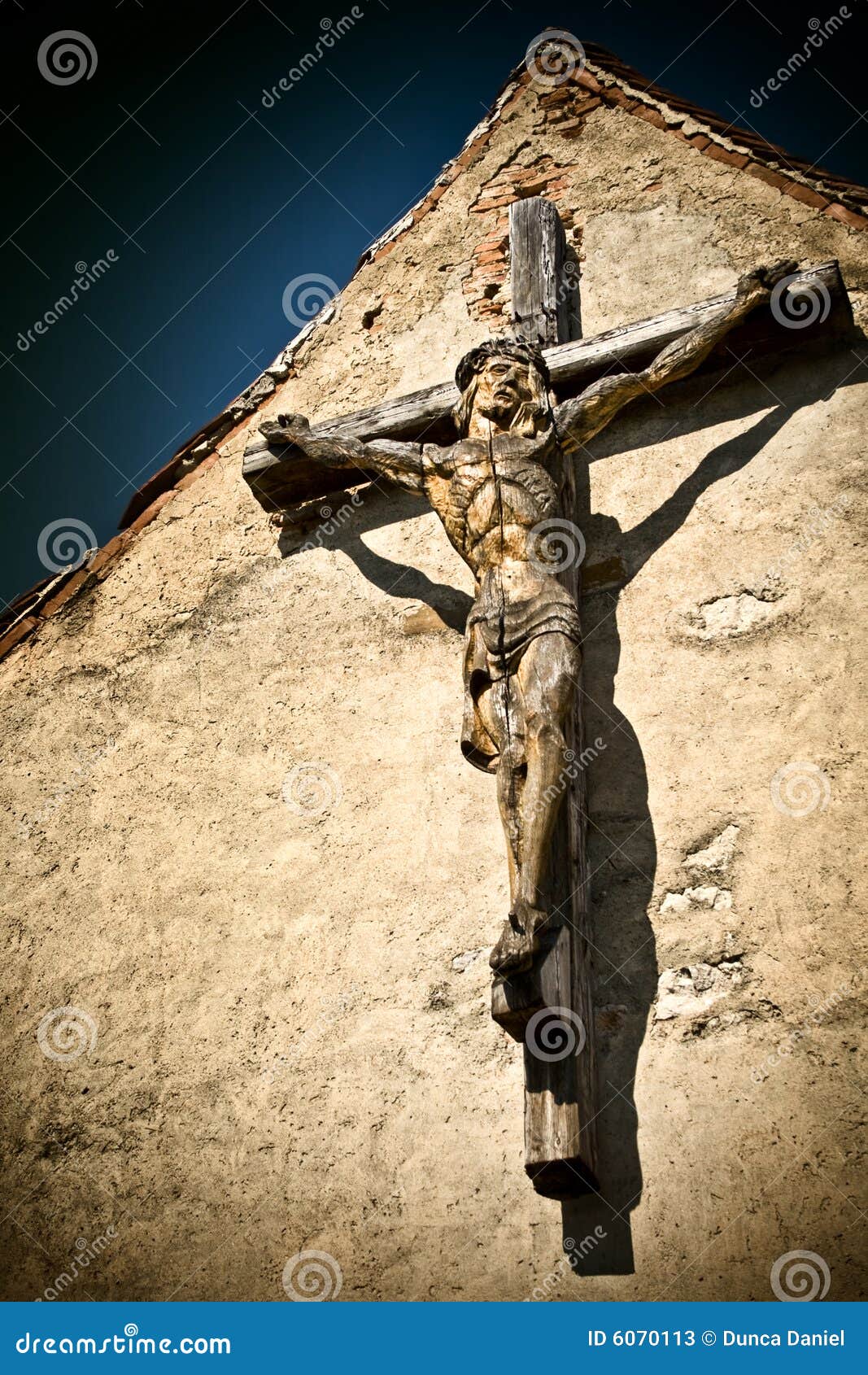 Vintage Sculpture of Jesus Christ Stock Image - Image of ancient ...