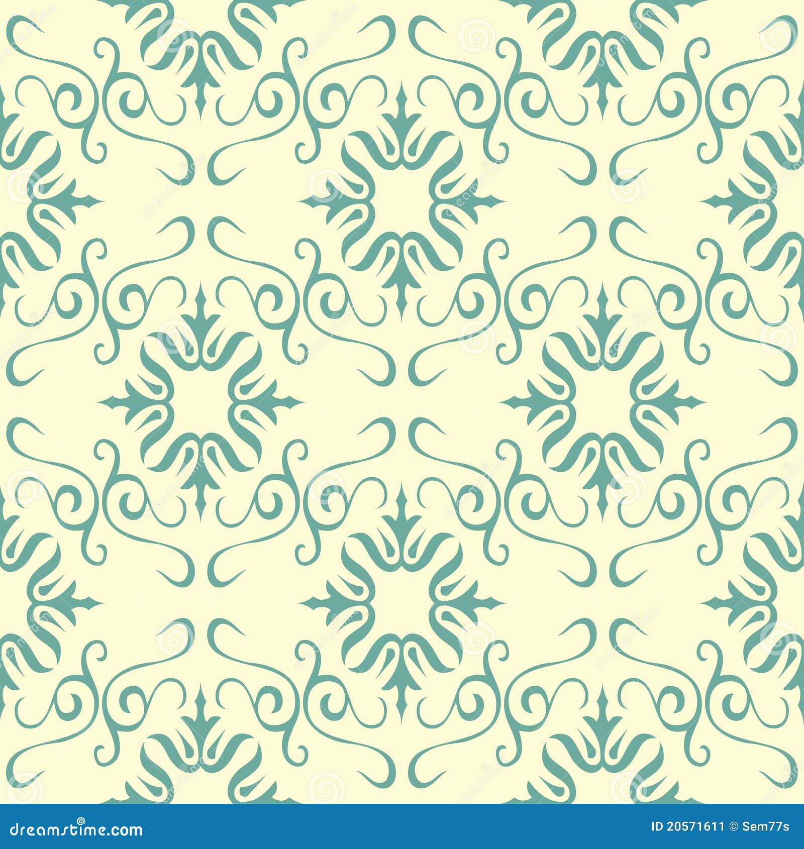 Vintage Seamless Background Stock Illustration - Illustration of ...