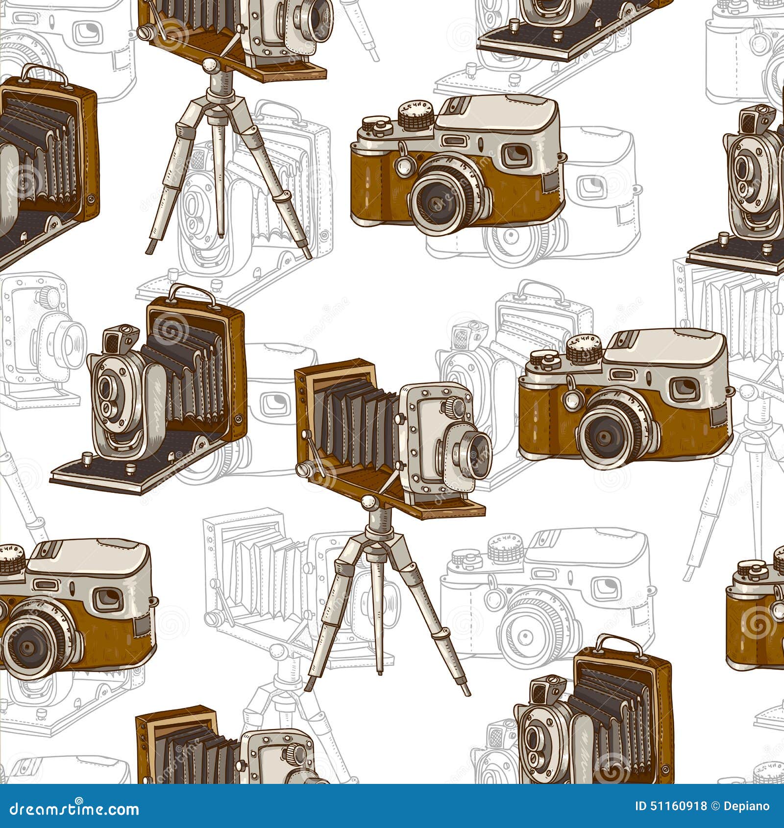 Retro Camera Photography Vector Labels Or Logos | CartoonDealer.com ...