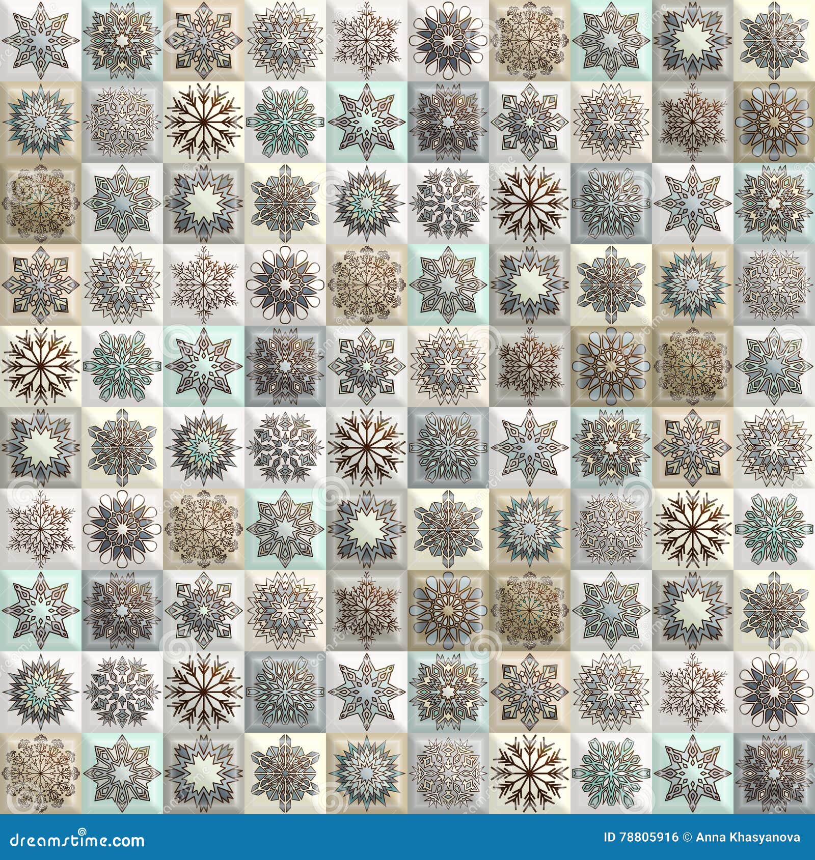 Vintage Seamless Pattern with Tile Patchwork Elements. Stock ...