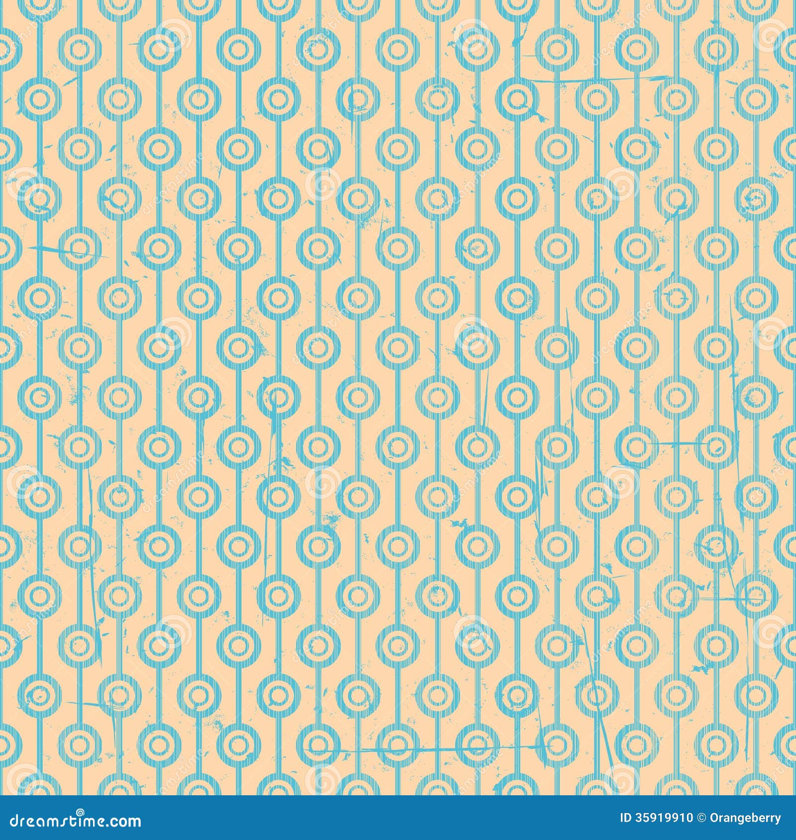 Vintage seamless pattern stock vector. Illustration of design - 35919910