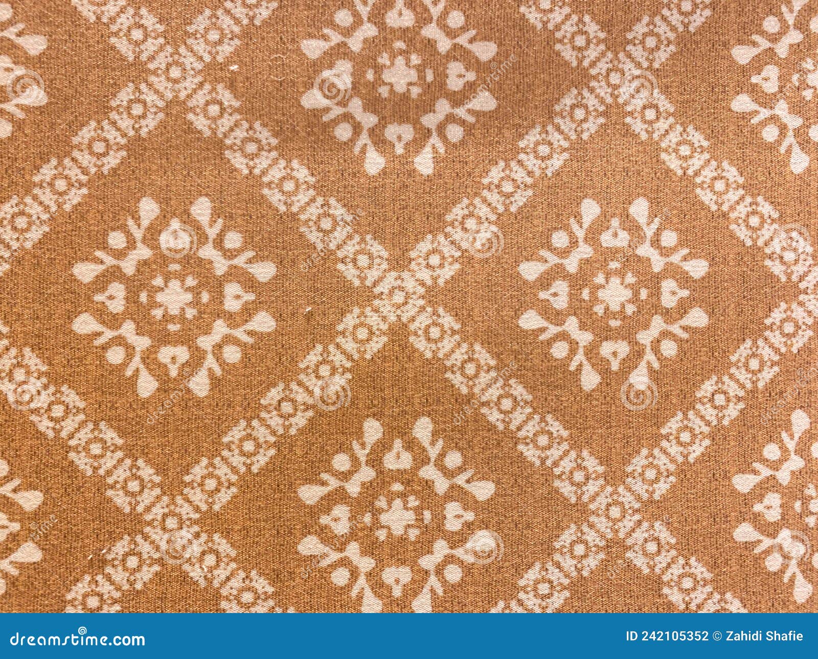 Vintage Seamless Rug Pattern Stock Photo - Image of pattern, brown ...