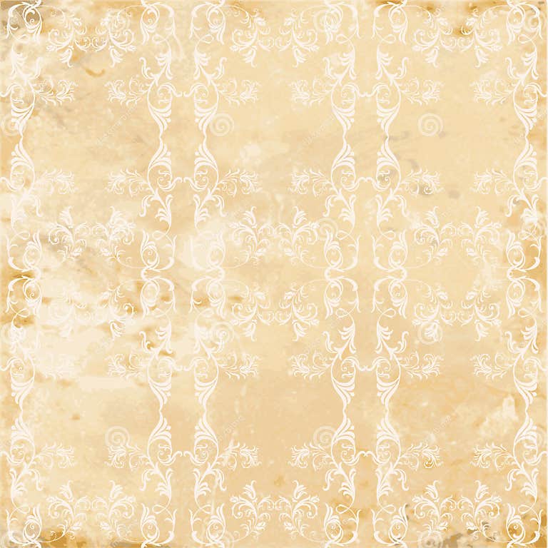 Vintage seamless texture stock vector. Illustration of elegance - 12757139