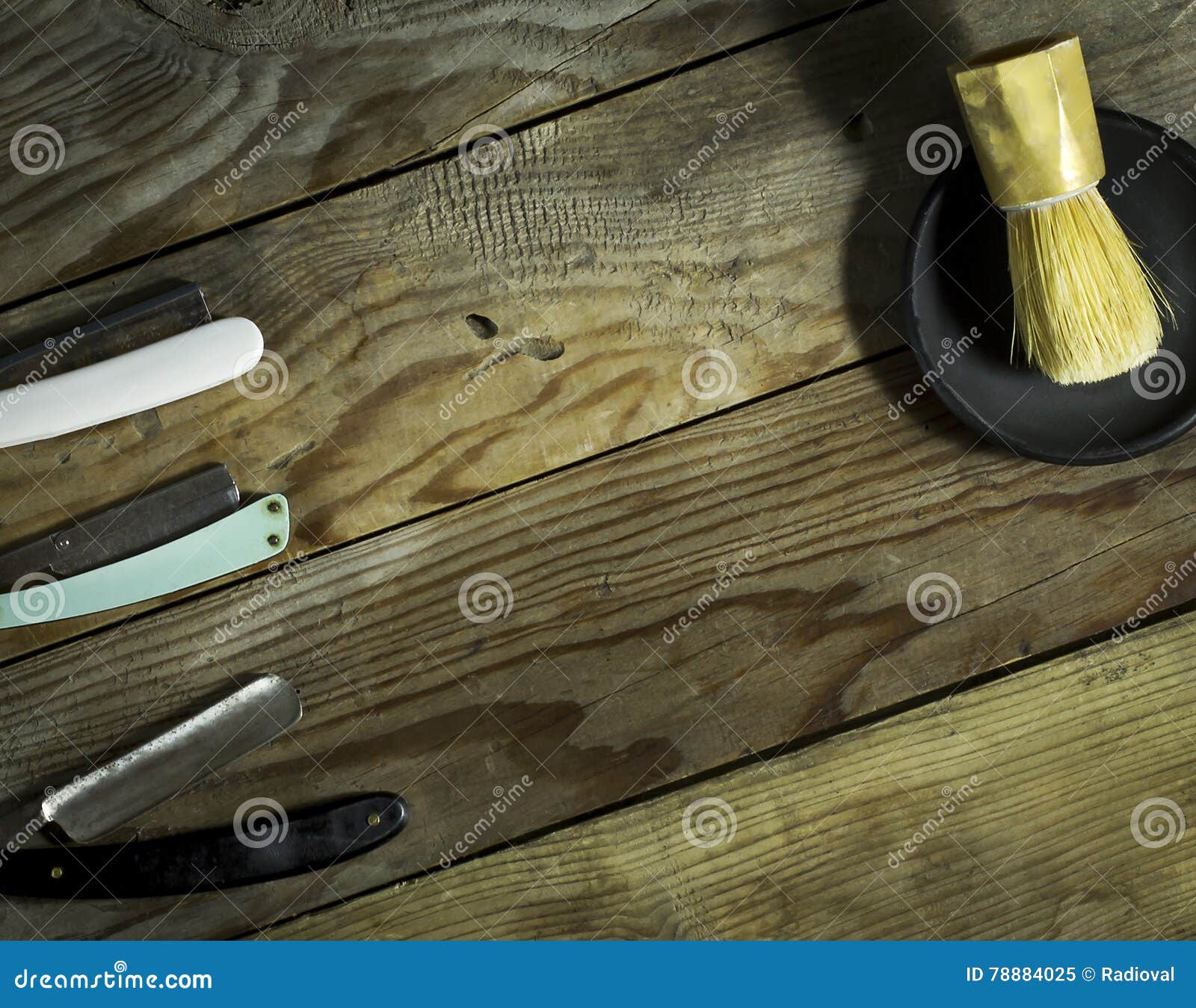Vintage set of Barber. stock image. Image of equipment - 78884025