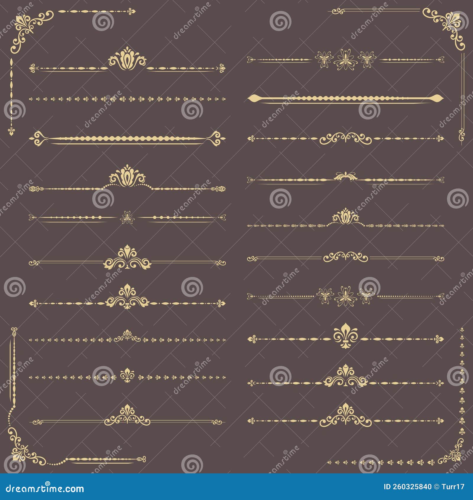Set of Horizontal Patterns stock illustration. Illustration of ...