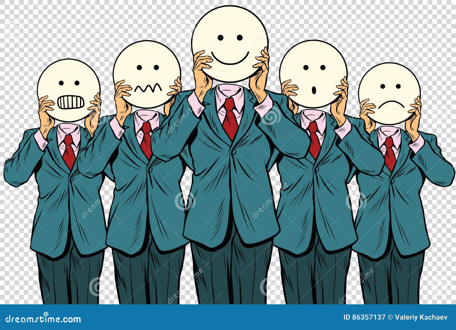 Vintage Set Of Smiley Face Emoji People Vector Illustration ... Vintage Set Of Smiley Face Emoji People Vector Illustration ...