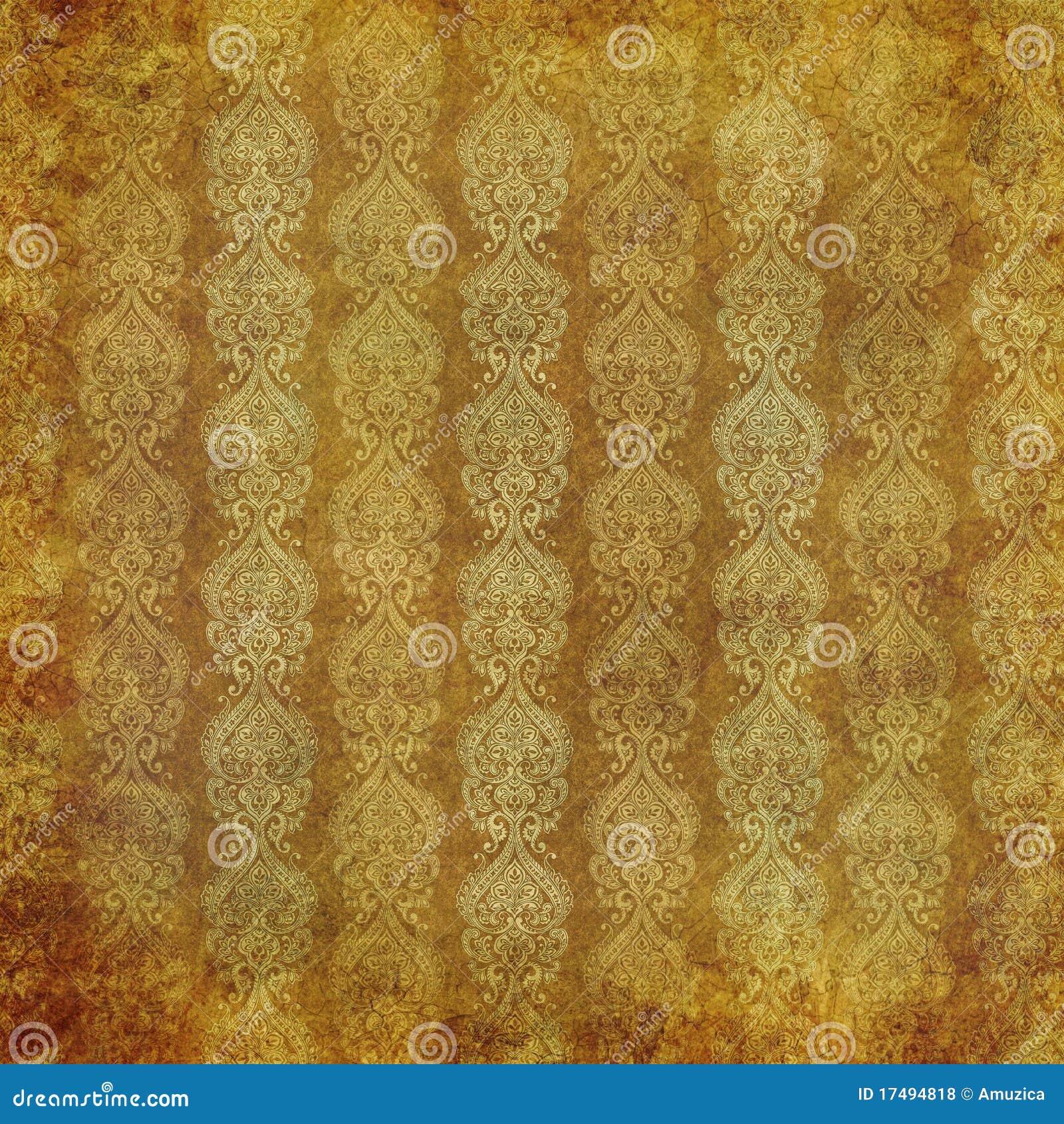 Vintage Shabby Background with Classy Patterns Stock Photo - Image of ...