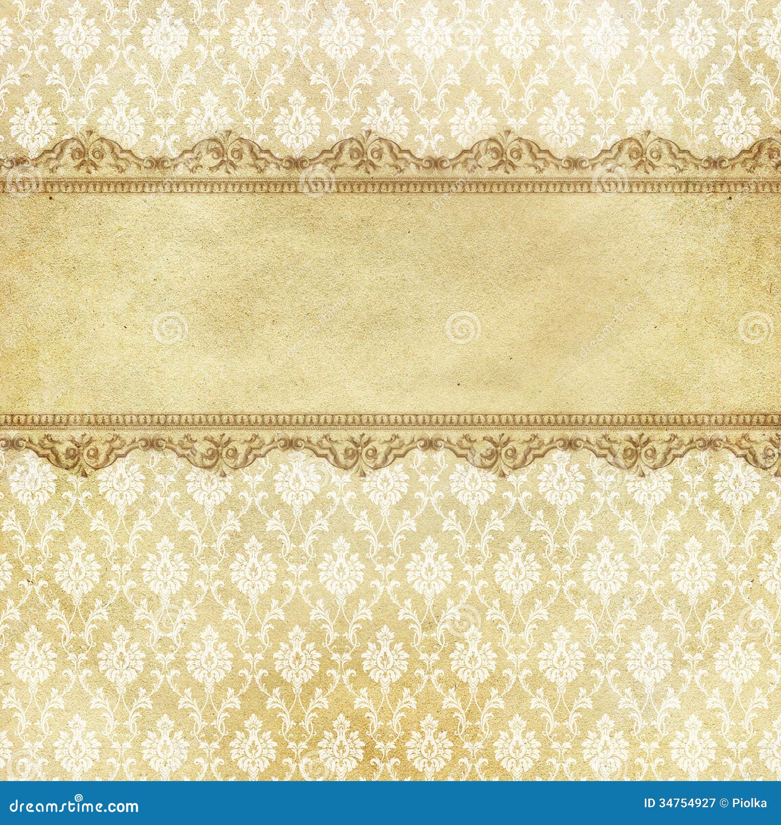 Vintage Shabby Chic Background Stock Illustration - Illustration of ...