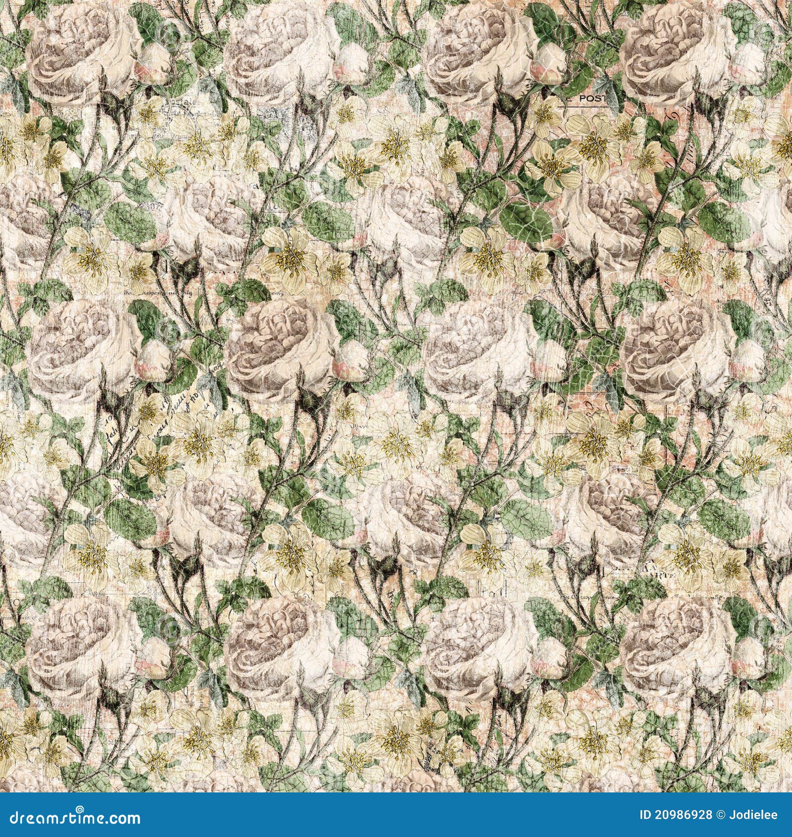 Vintage Shabby Chic Rose Background Texture Stock Illustrations – 1,736 ...