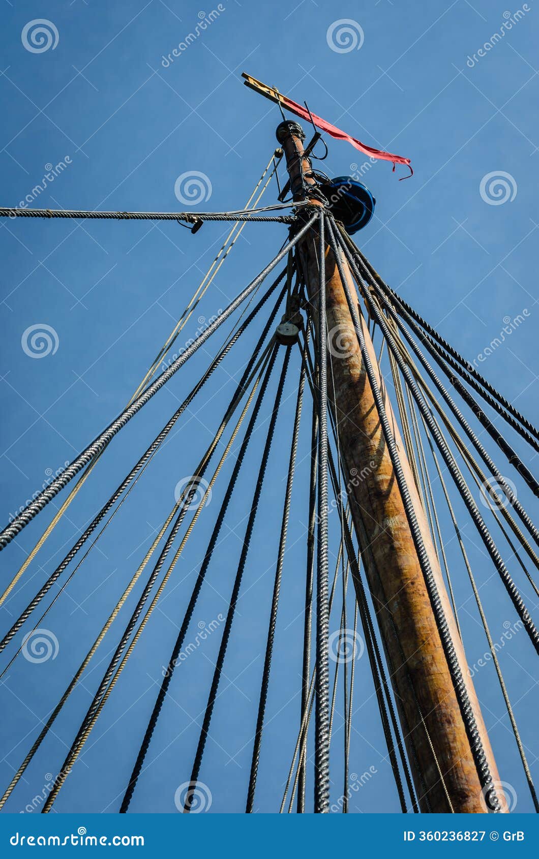 Mainmast Of Modern Warship, Thailand. Stock Photography | CartoonDealer ...