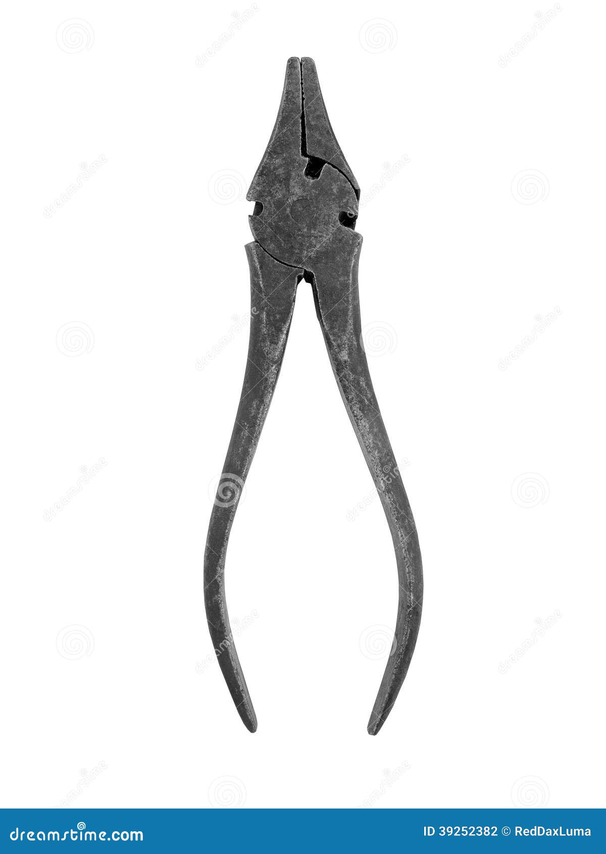 Vintage Side Pliers Cutters Stock Photo - Image of sharp, industrial ...
