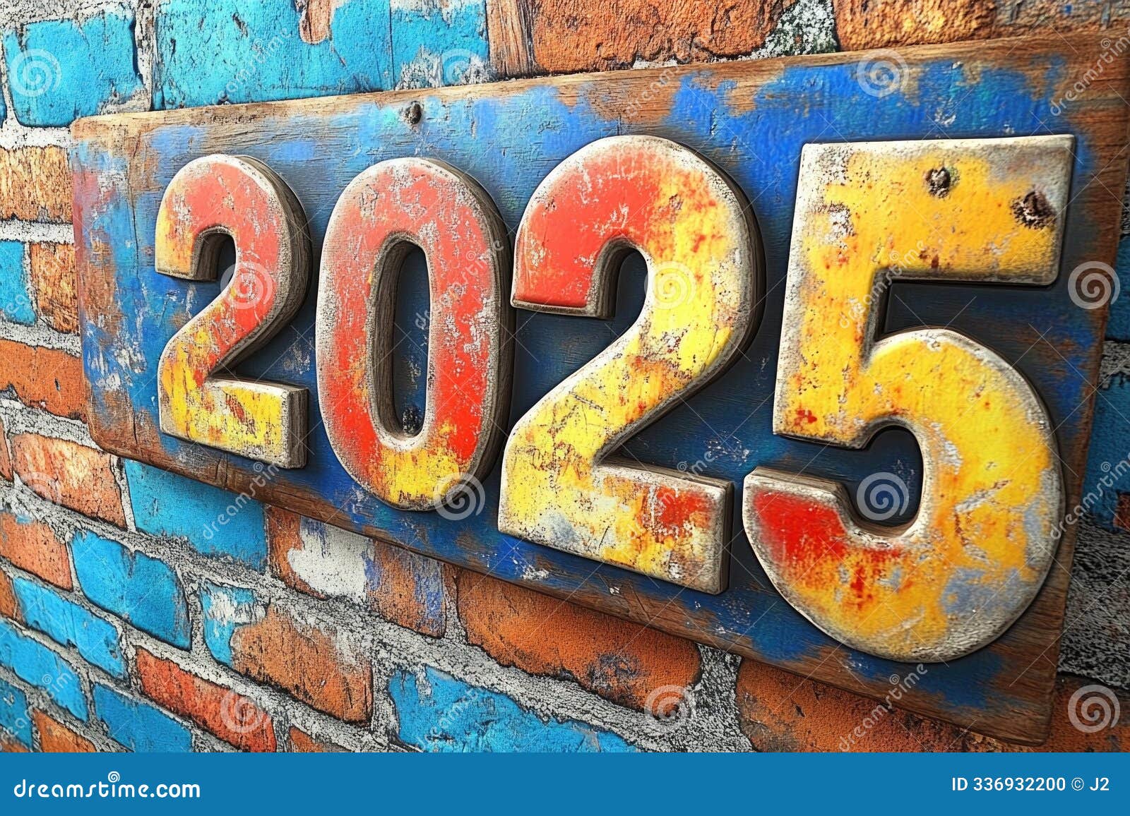 Vintage 2025 Drawing, Tattoo Sketch Hand Drawn Numbers, New Year 2025 ...