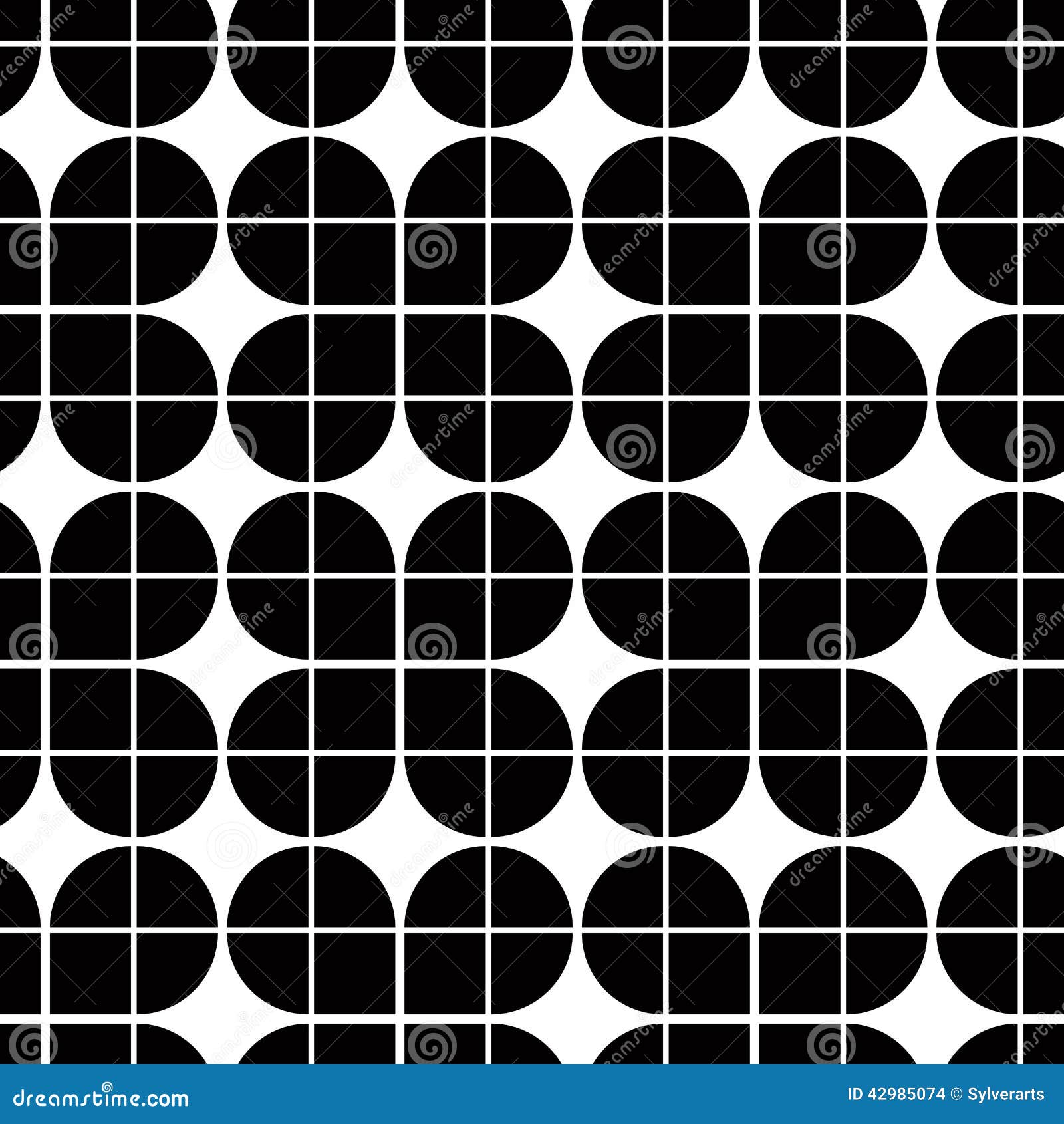 Vintage Single Color Seamless Tiles. Stock Vector - Illustration of ...