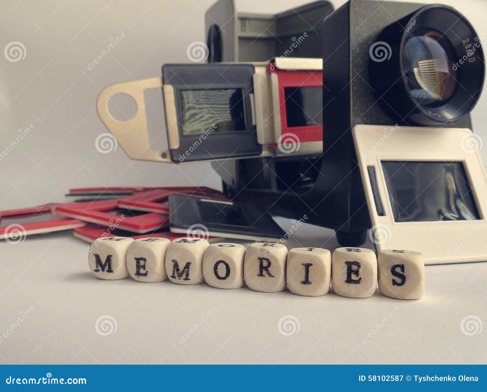 Vintage slide projector stock image. Image of retro, lamp - 58102587