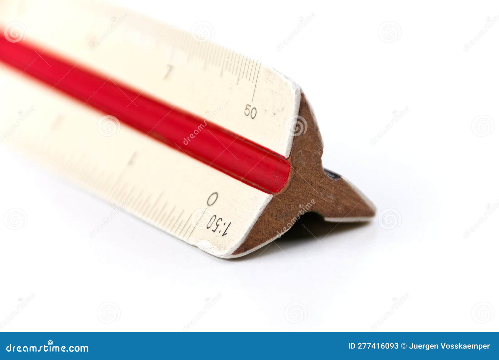 Vintage Slide Rule Calculating and Measuring Instrument. Stock Image ...