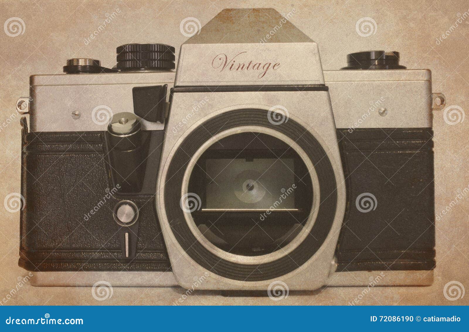 Vintage slr camera body stock photo. Image of camera - 72086190