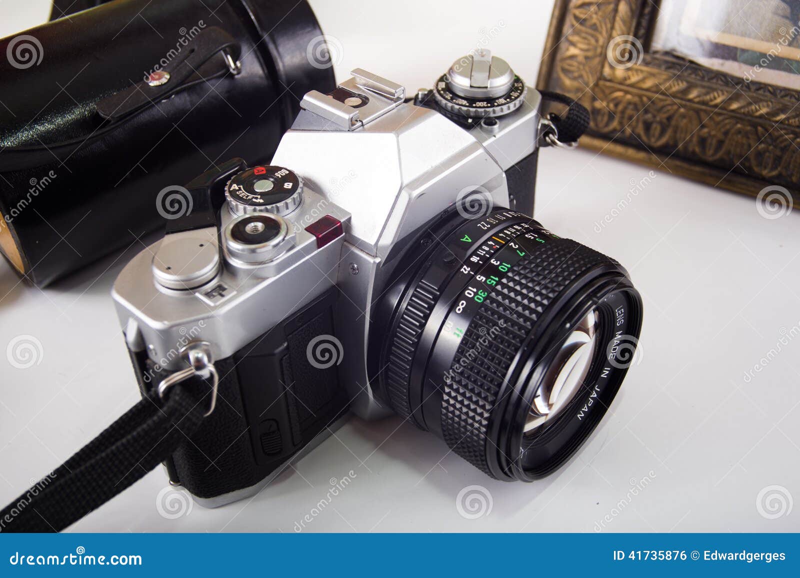 Vintage SLR Camera stock photo. Image of camera, history - 41735876