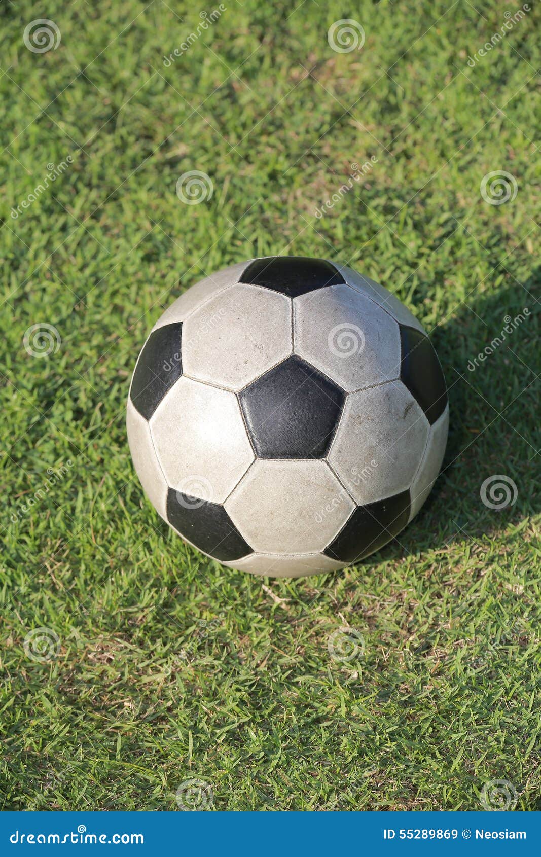 Vintage Soccer ball stock image. Image of outside, outdoor - 55289869