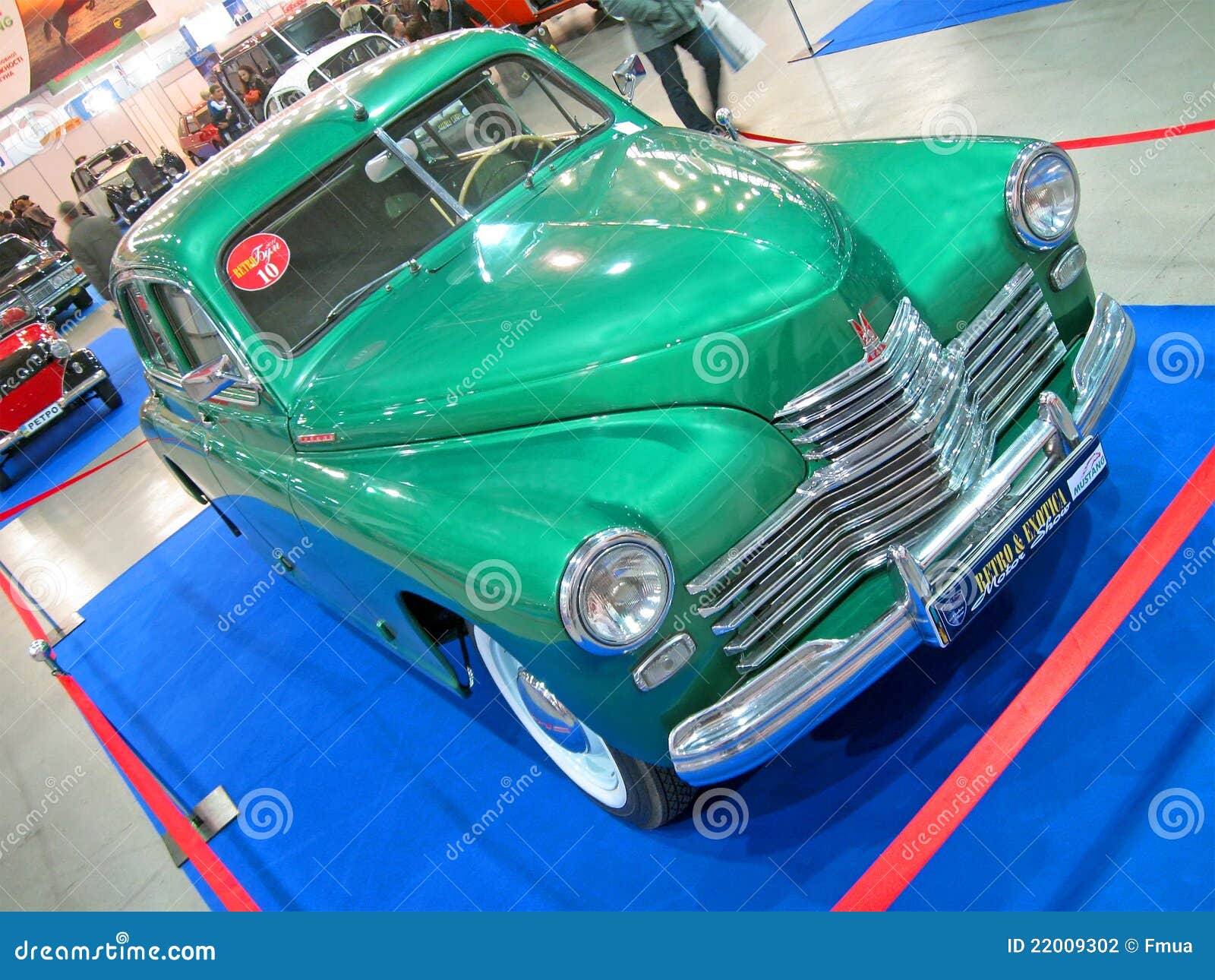 Vintage Soviet Car Victory, Exhibition Details, Editorial Photography ...