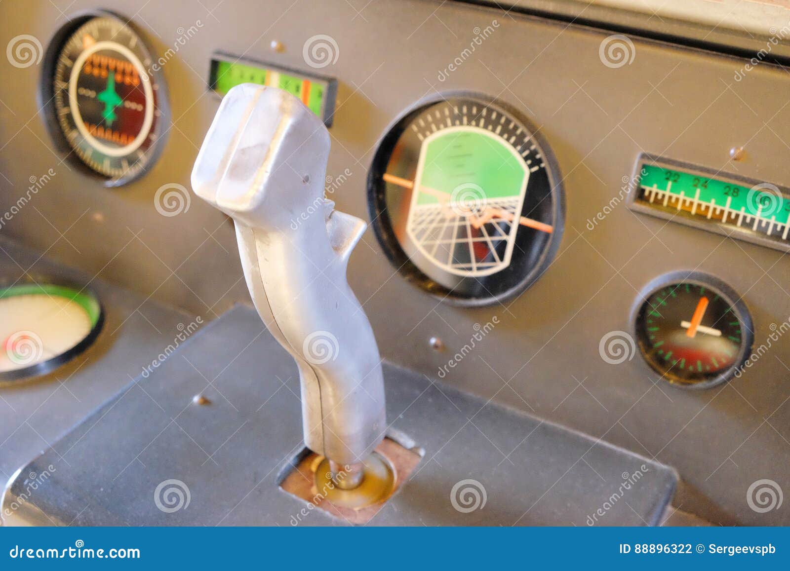Vintage Soviet Game-playing Machine Stock Photo - Image of combat ...