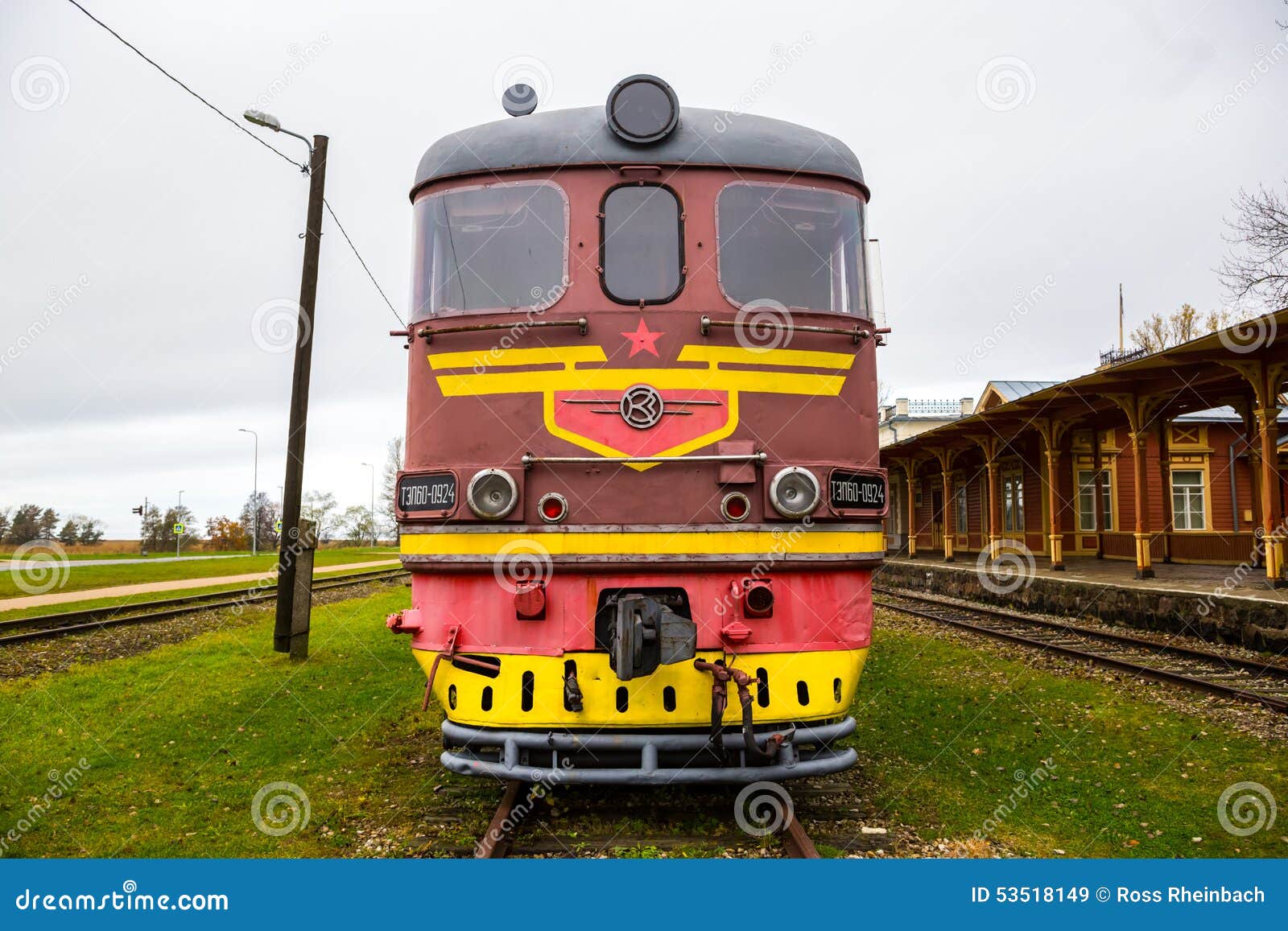 Vintage Soviet train editorial stock image. Image of vintage - 53518149