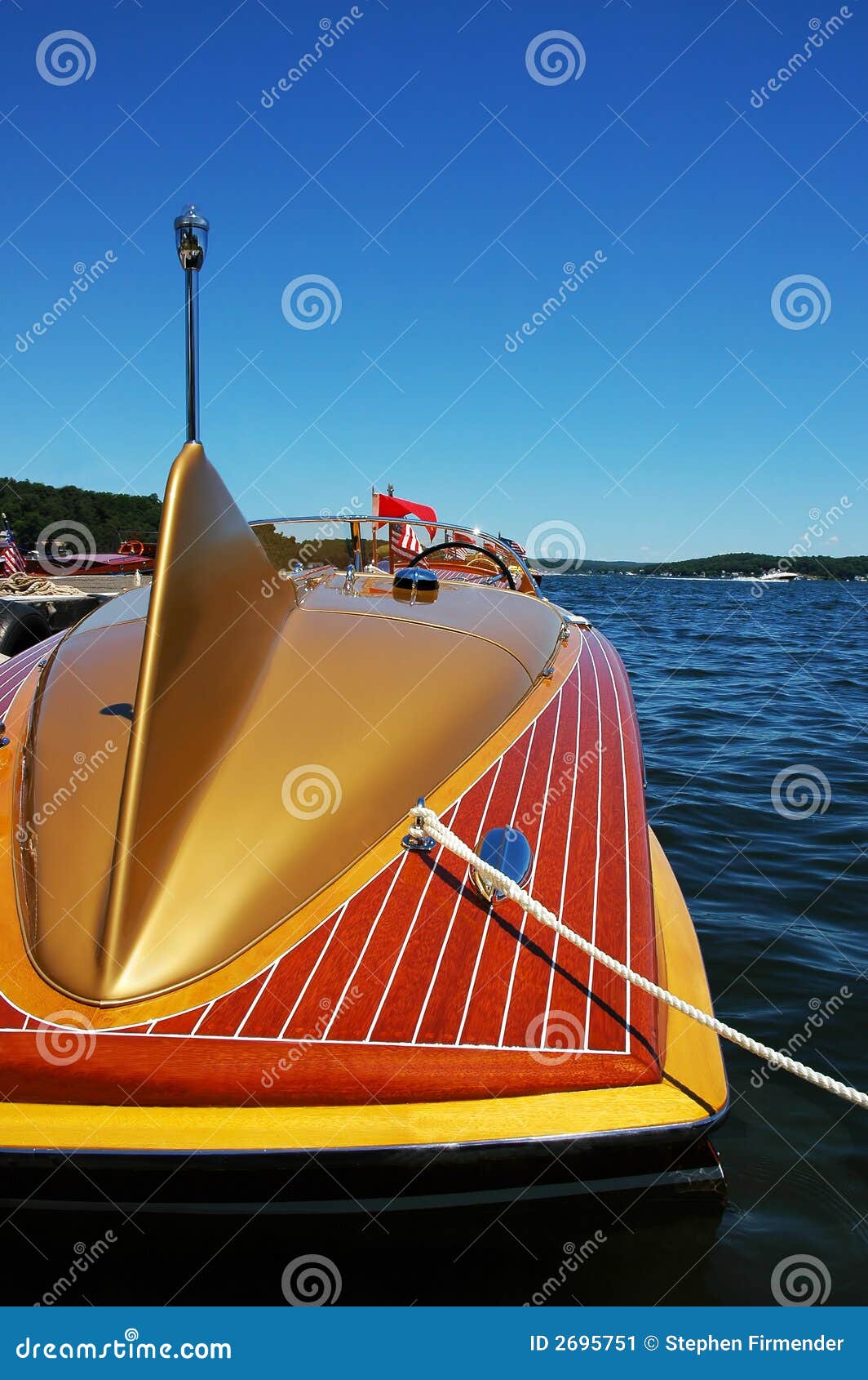 Vintage Speedboat stock image. Image of vintage, yacht - 2695751