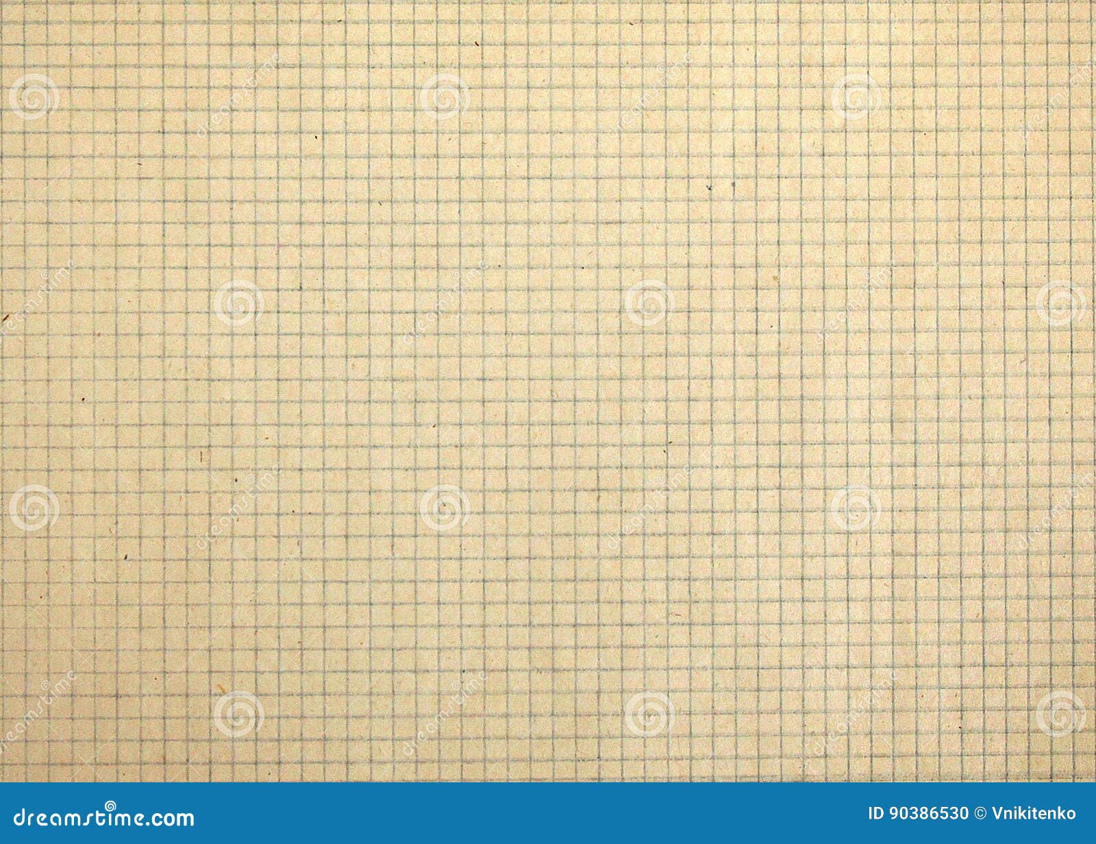 Vintage Squared Empty Math Paper Stock Photo - Image of page, paper ...