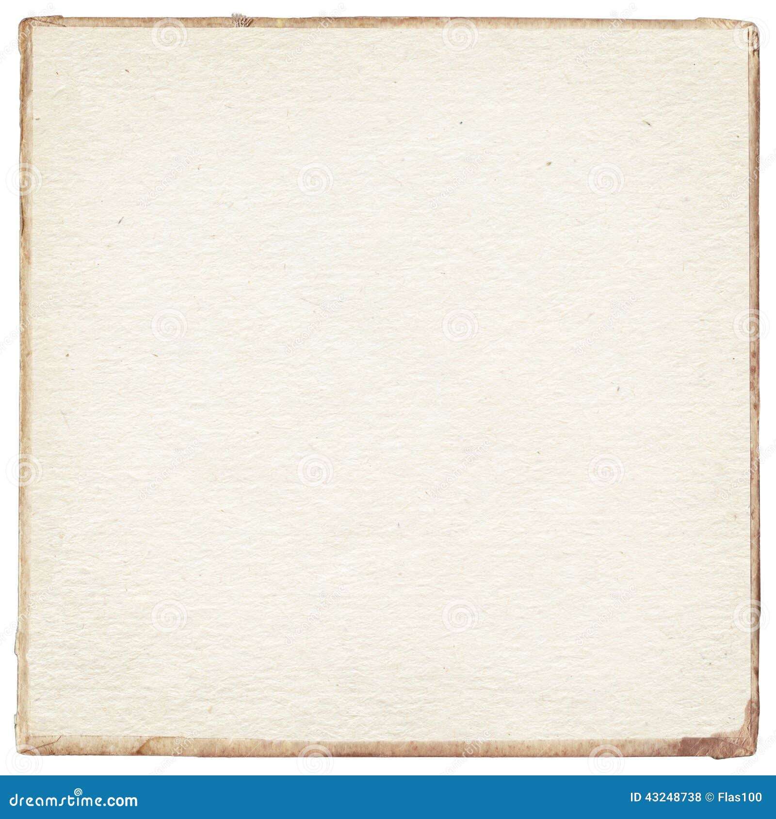 Vintage Stained Paper Texture with Frame Stock Photo - Image of ...