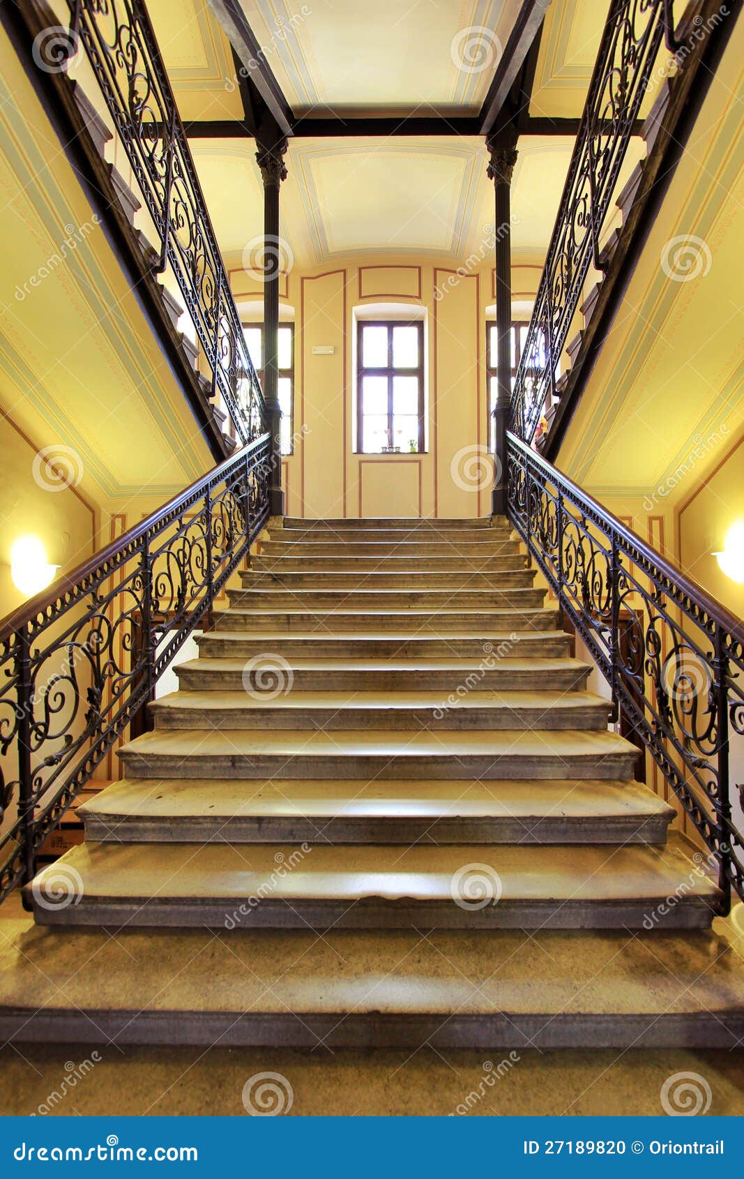 Vintage stairs stock photo. Image of detail, twisted - 27189820