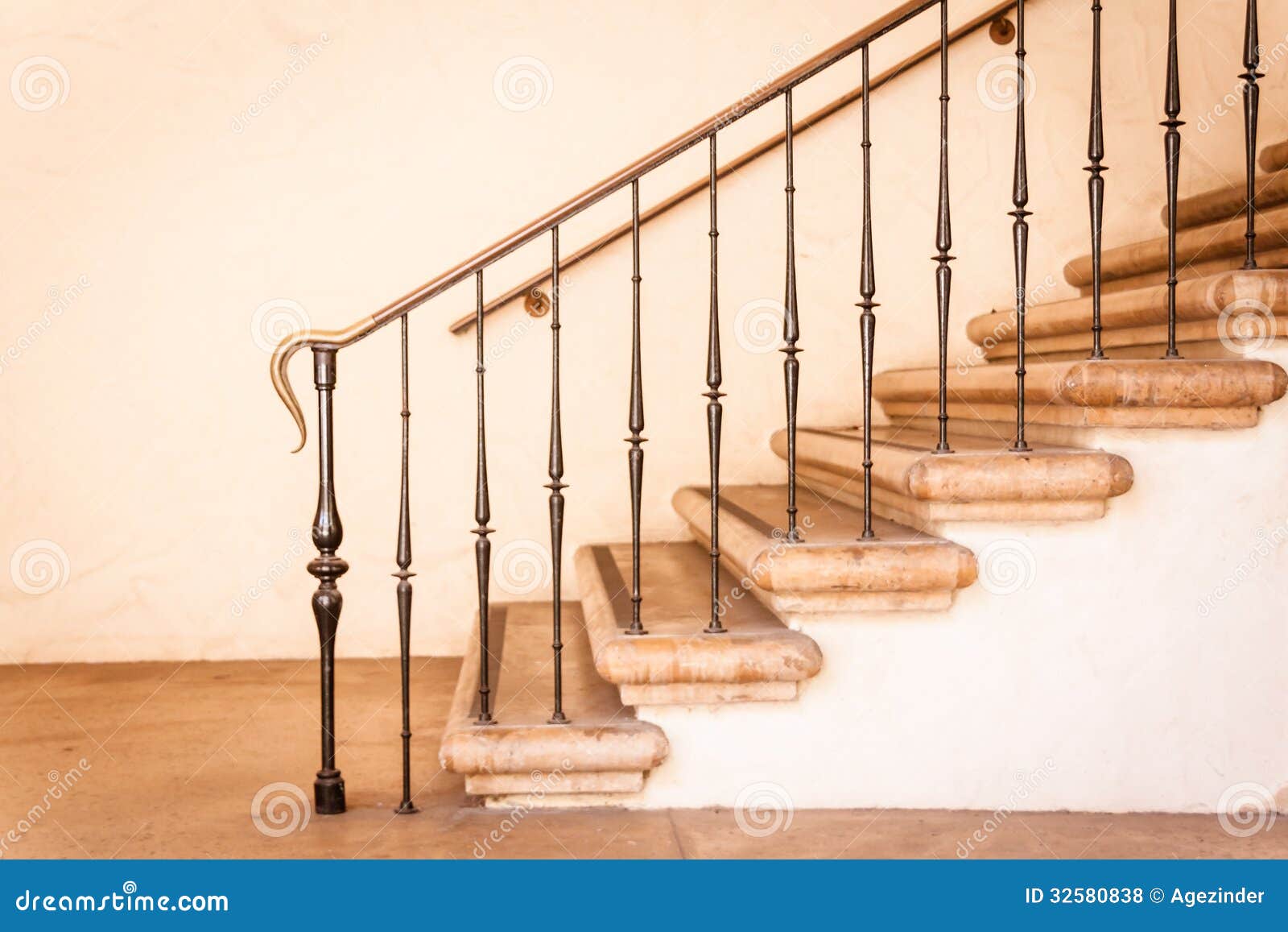 Vintage stairs stock photo. Image of detail, antique - 32580838
