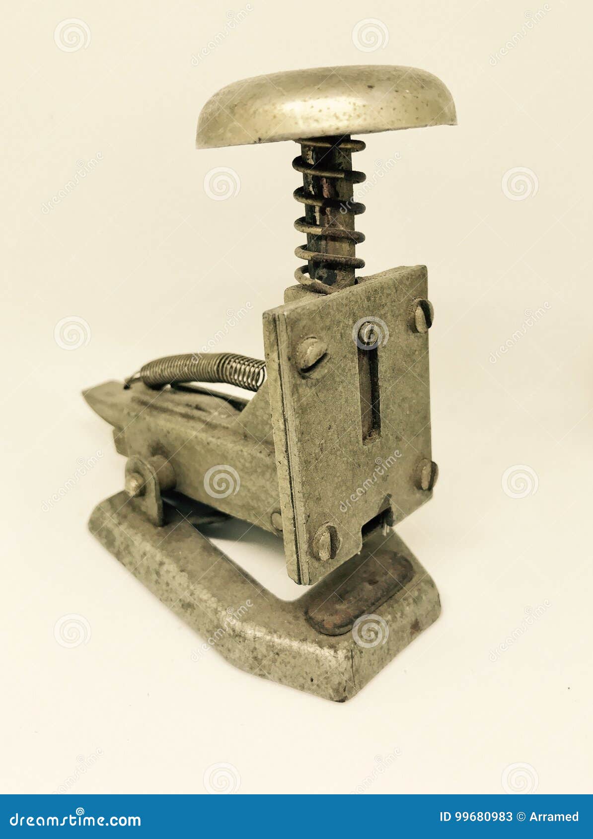 Vintage stapler stock image. Image of stapler, vintage - 99680983