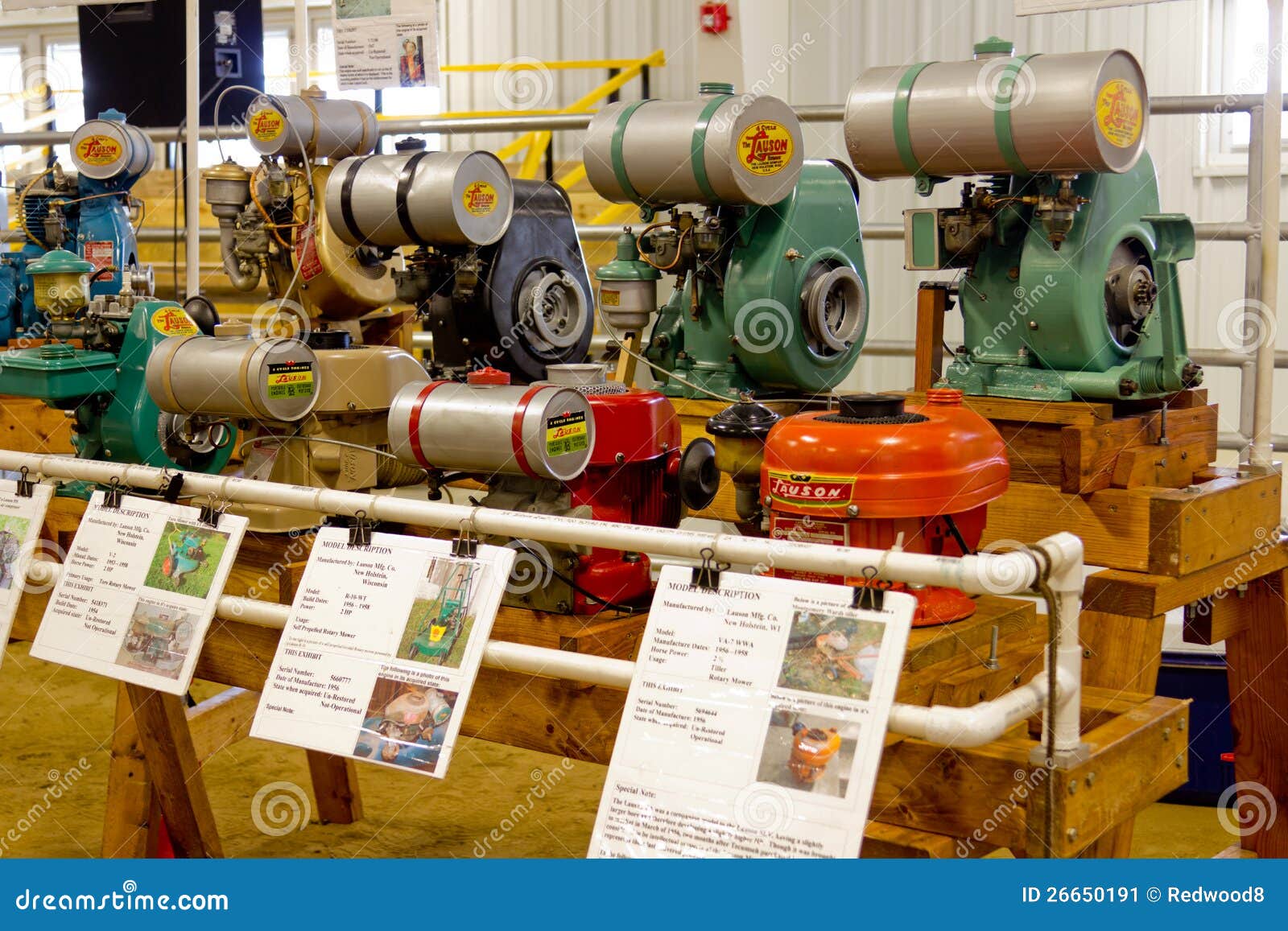 Vintage Stationary Farm Engines Editorial Photo - Image of power ...