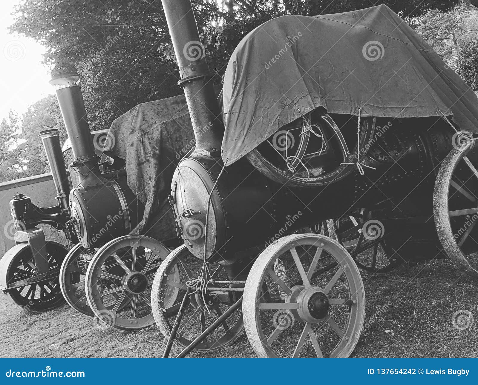 Vintage steam engines stock photo. Image of steam, white - 137654242
