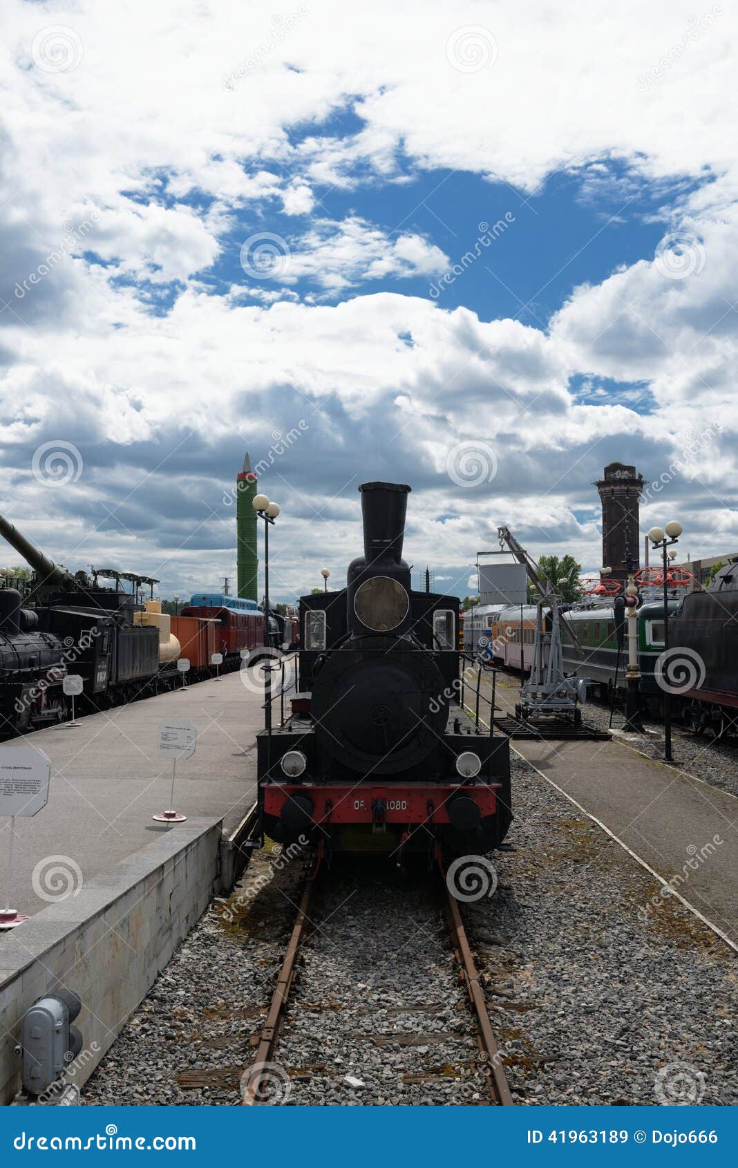 Vintage Steam Powered Railway Train Stock Image - Image of powered ...
