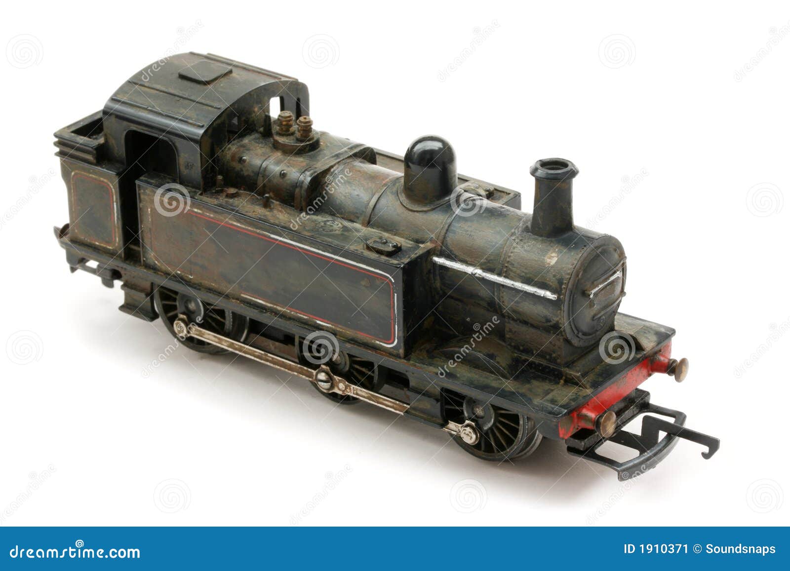 Vintage Steam Shunter Engine Model Stock Image - Image of retro ...