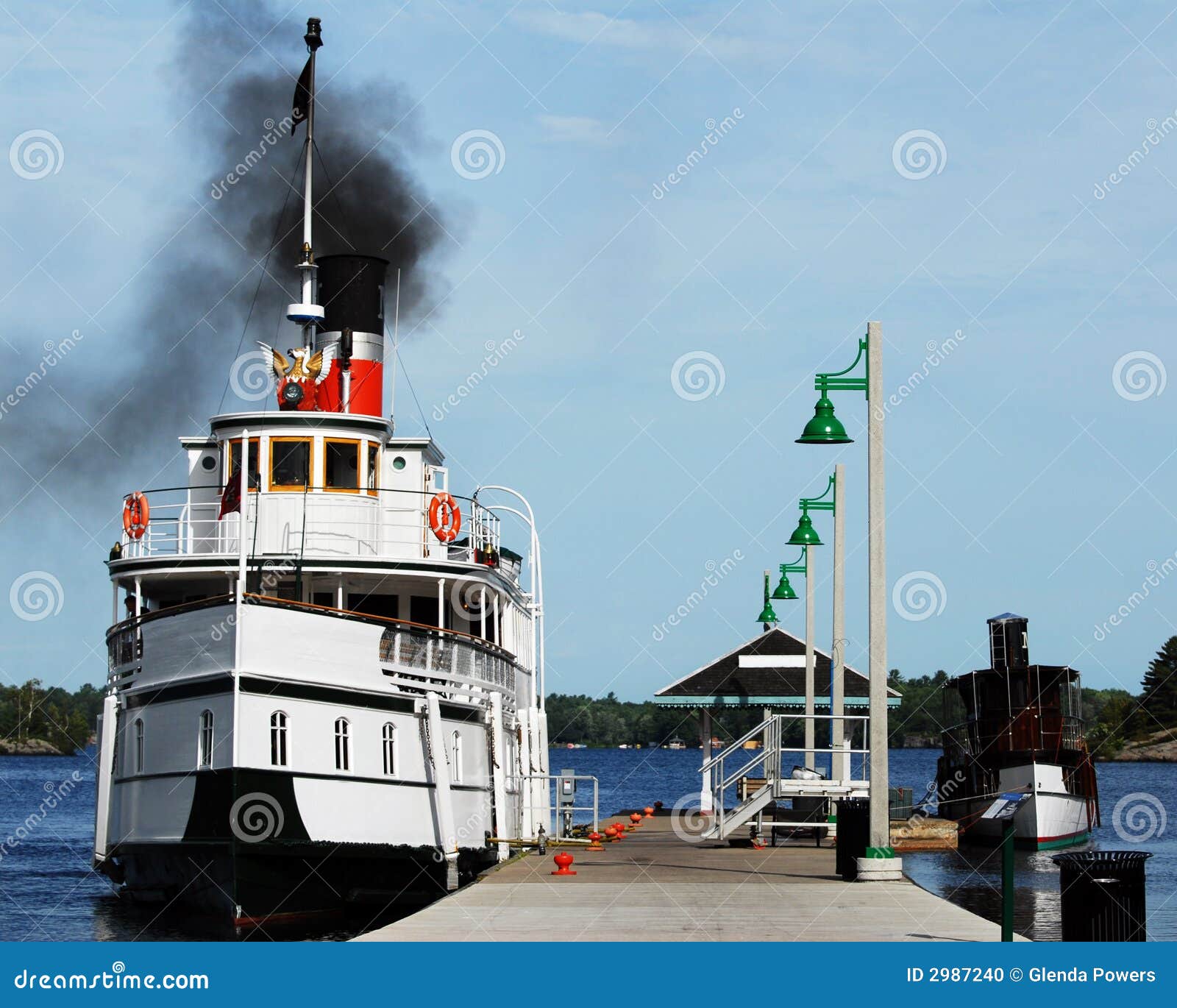 Vintage Steamships stock photo. Image of puffing, vessle - 2987240