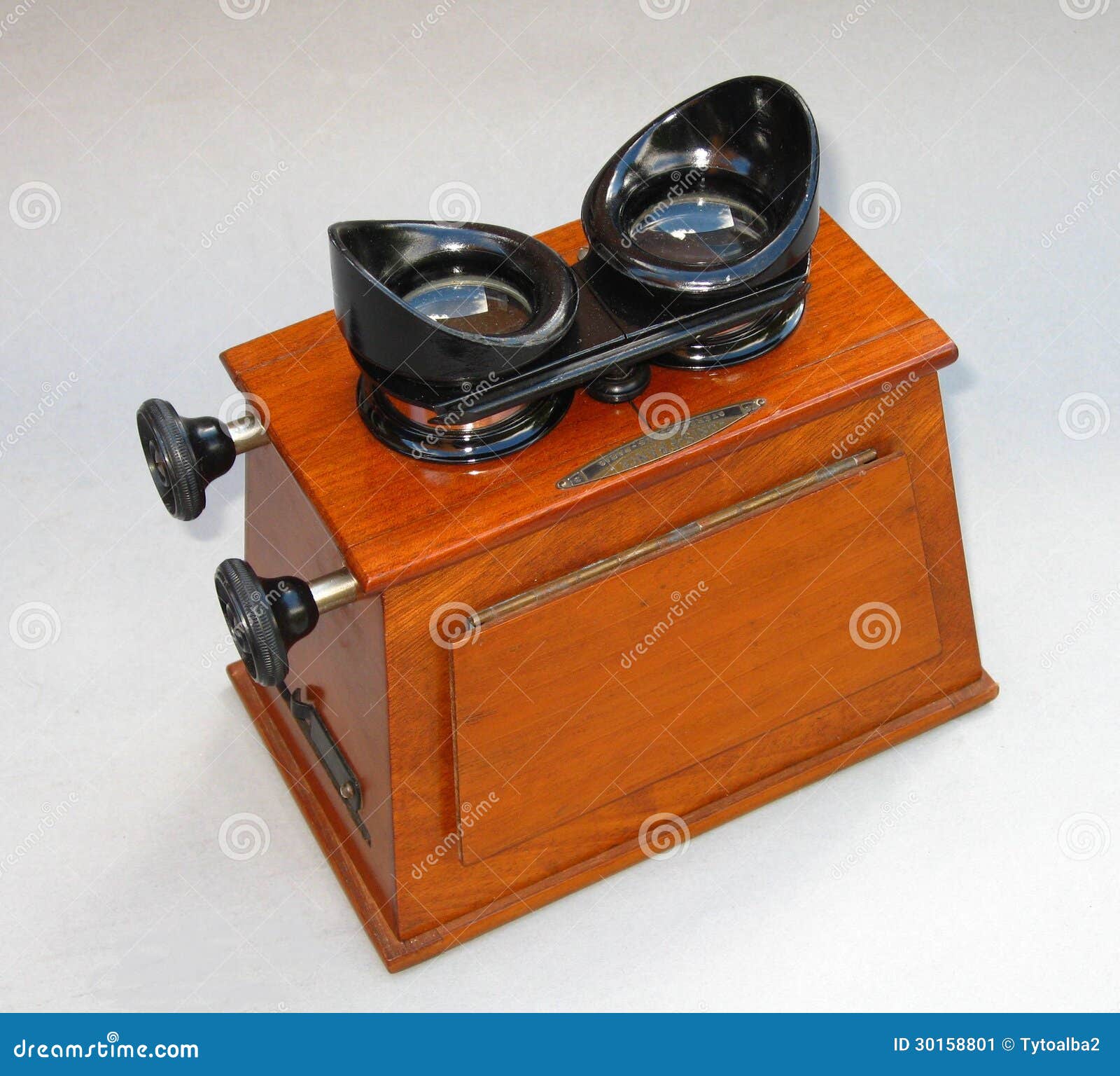Stereoscope Viewer stock image. Image of brown, camera - 30158801