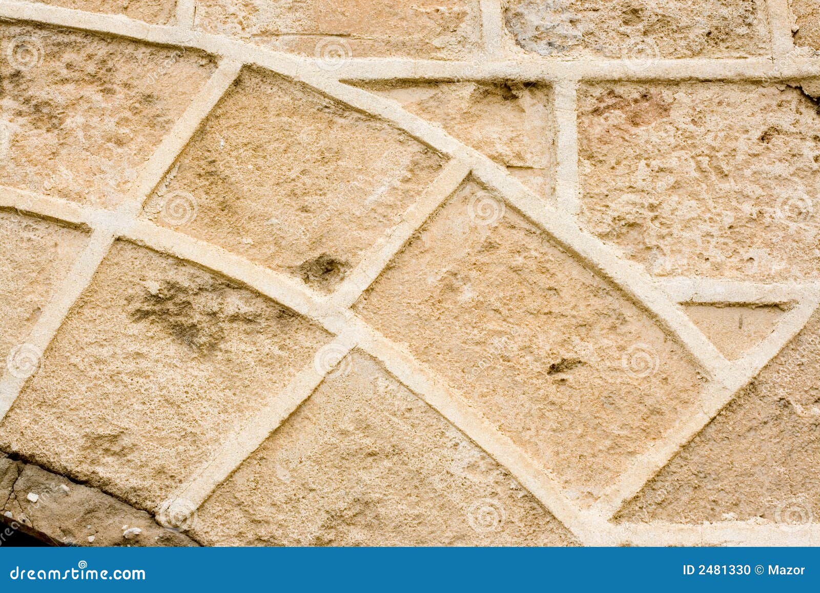 Vintage stone wall. stock photo. Image of masonry, detail - 2481330
