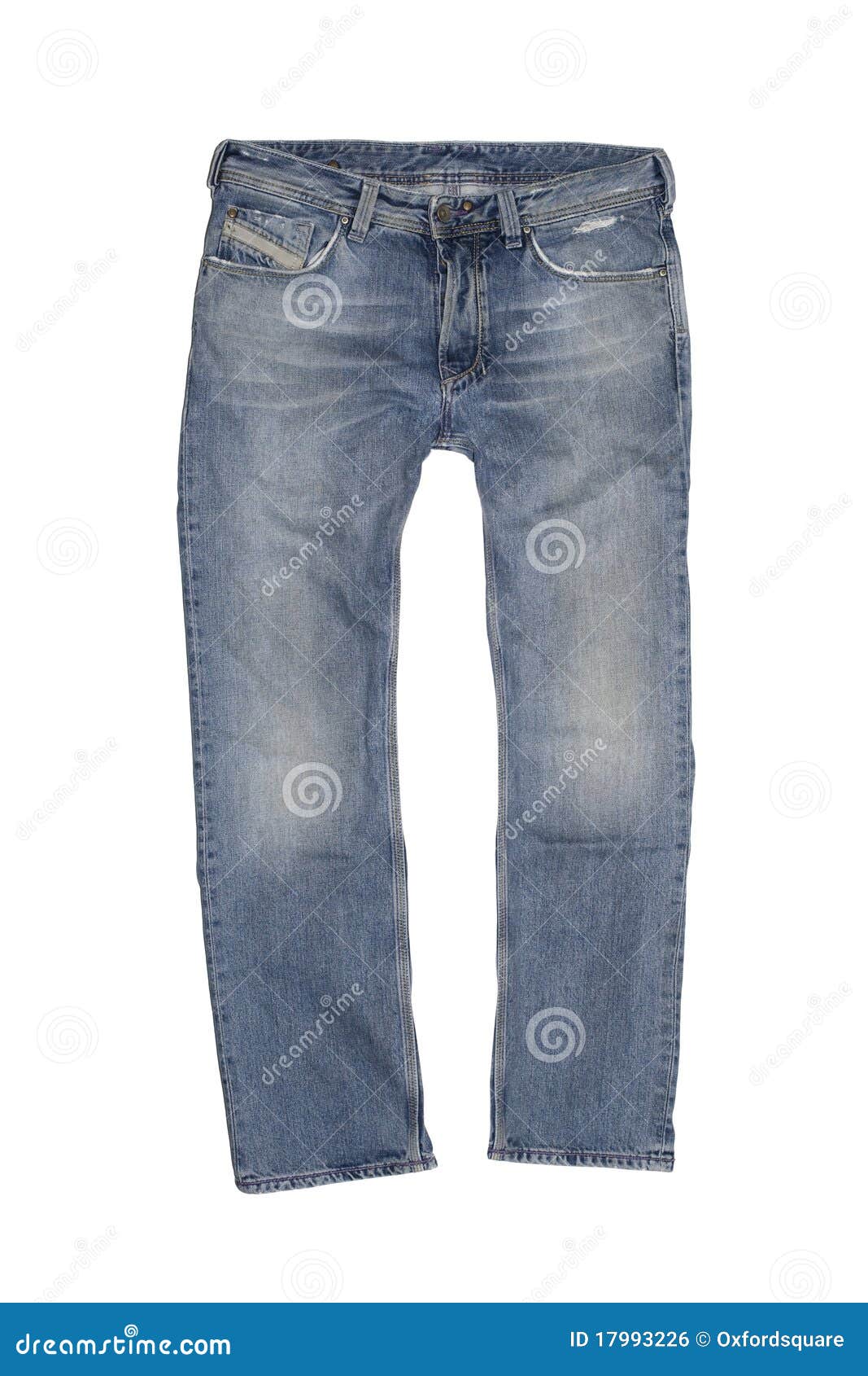Vintage Stone Washed Jeans stock photo. Image of boot - 17993226