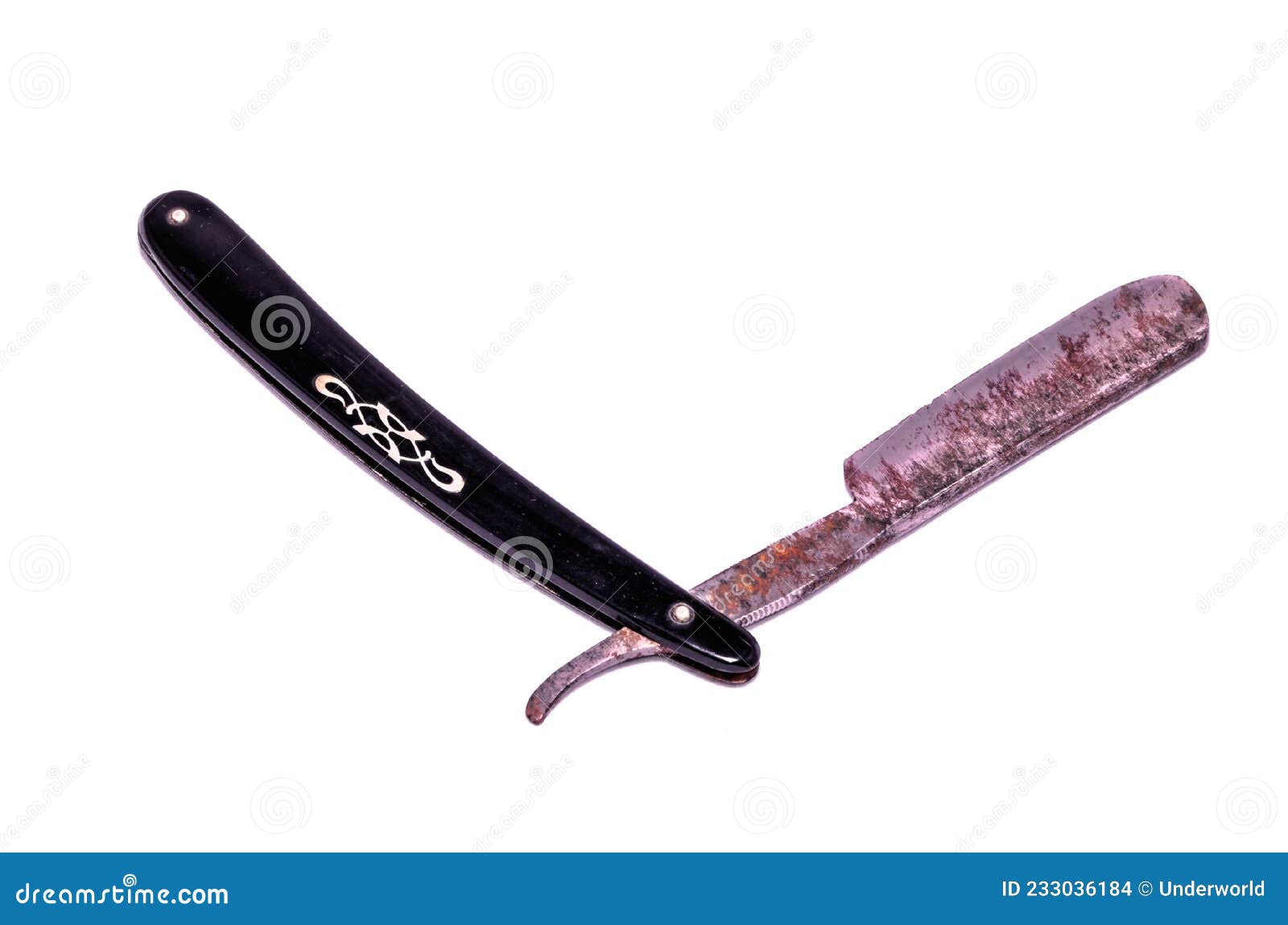 Vintage Straight Razor stock photo. Image of blade, sharp - 233036184