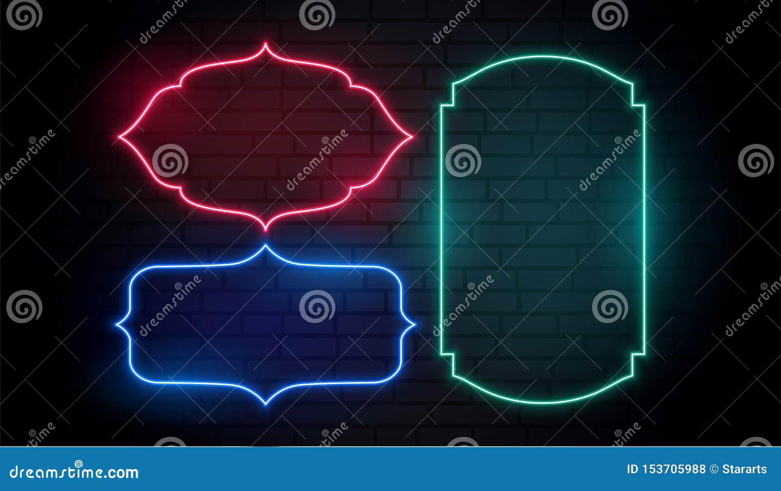 Classic Neon Sign Glowing On A Vintage Diner Facade Royalty-Free Stock ...