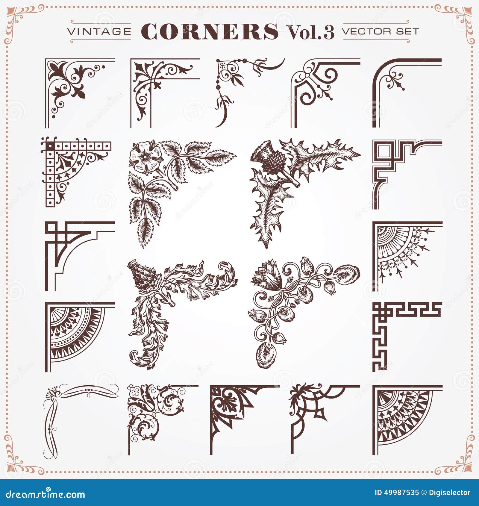 Vintage Style Borders