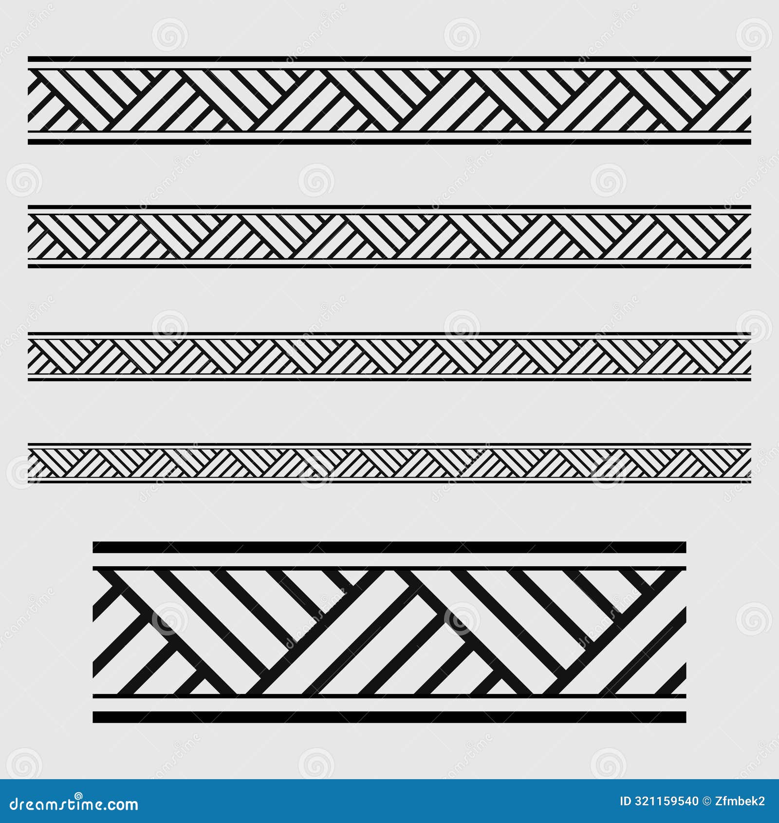 Vintage Style Decorative Border Stock Vector - Illustration of ...