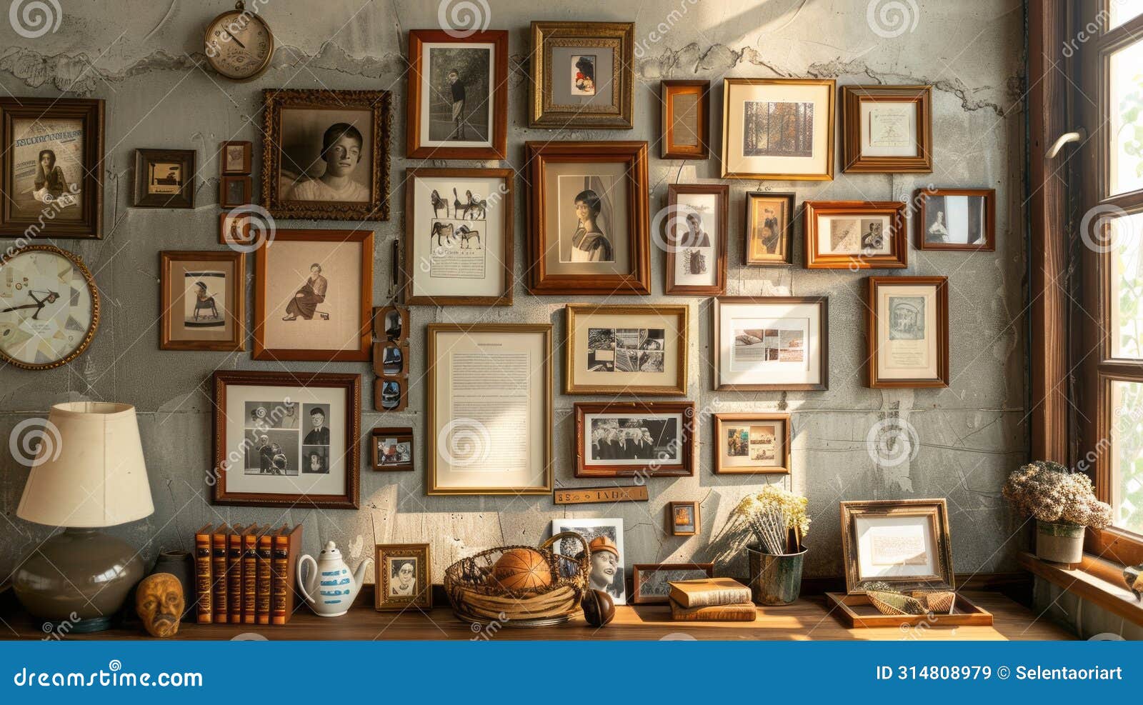 Vintage-Style Frames for Timeless Memories Stock Illustration ...